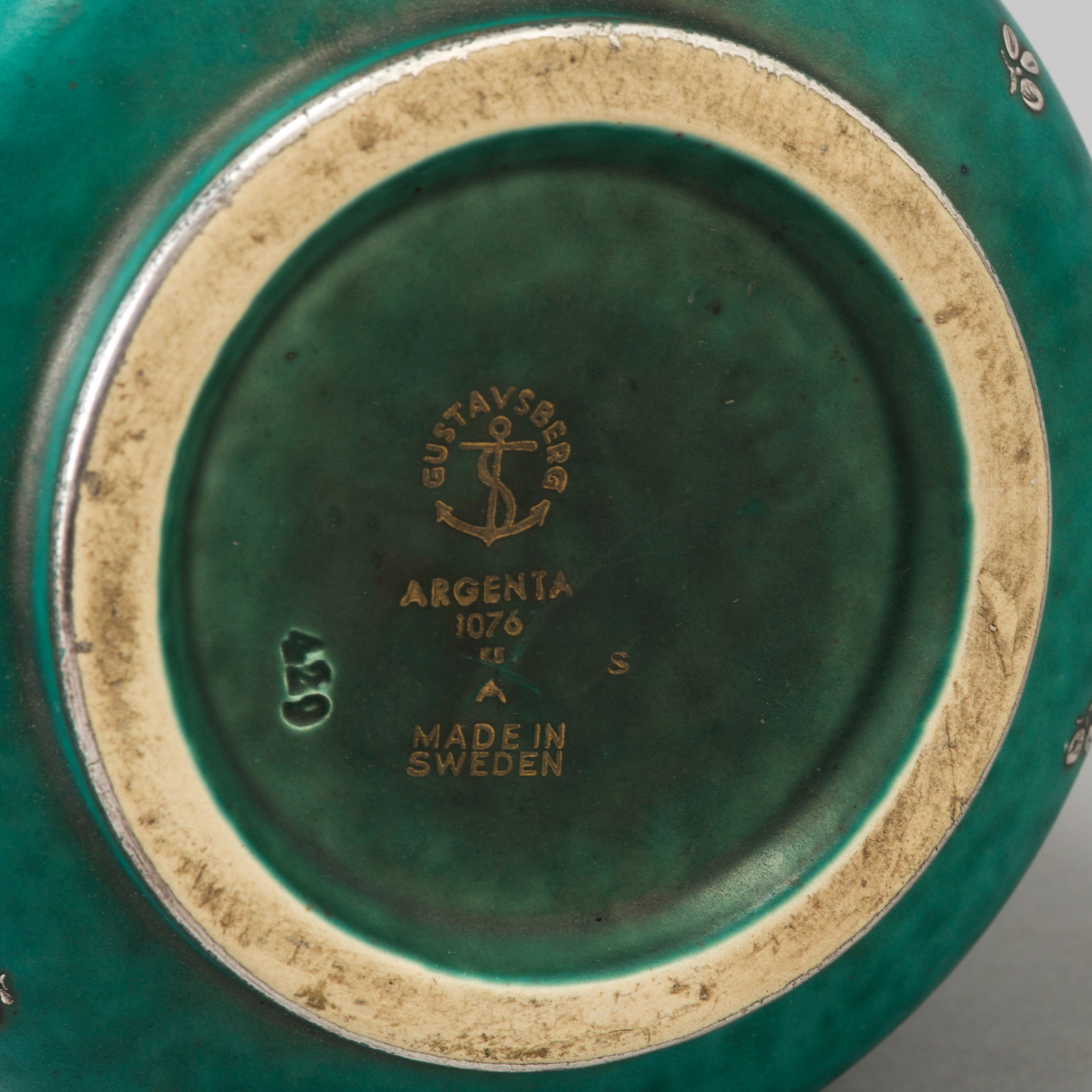 A vase Argenta, Wilhelm Kåge for Gustavsberg. - Bukowskis