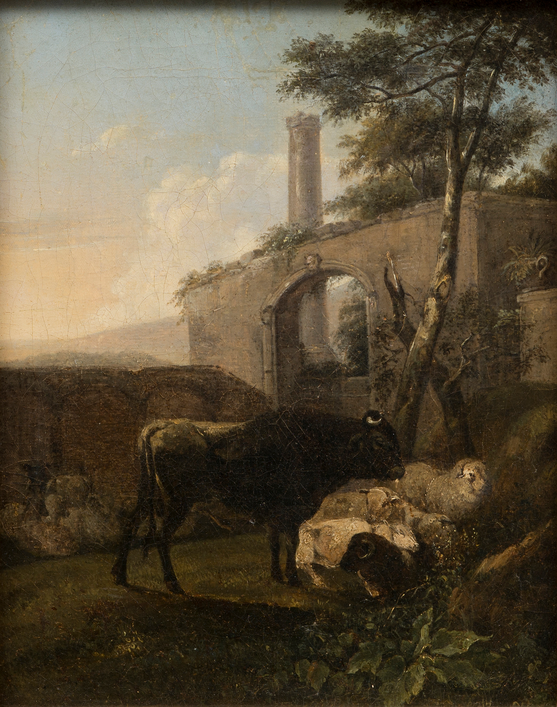 NICOLAES BERCHEM, in his manner, oil on canvas, 18th Century. - Bukowskis