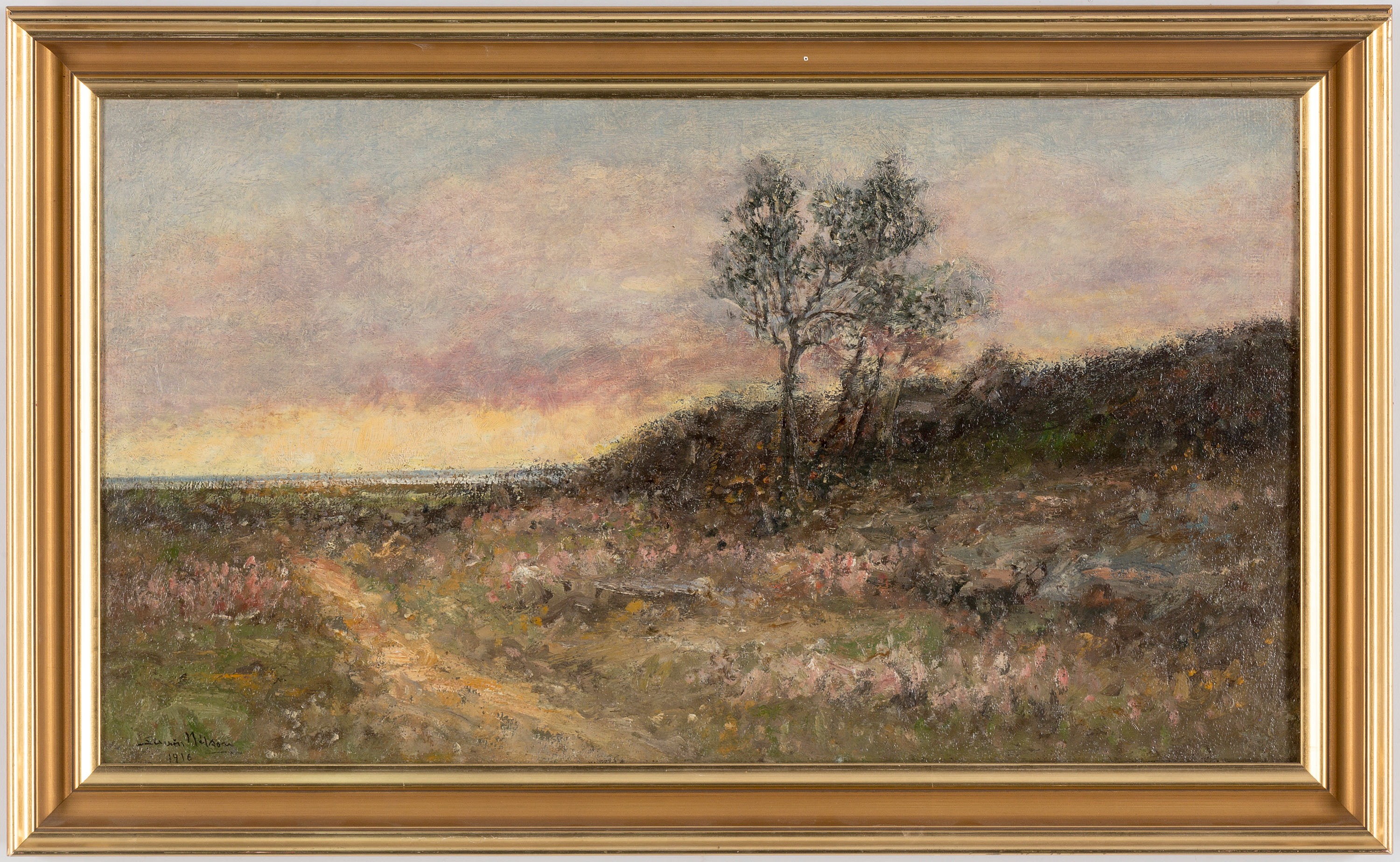 SEVERIN NILSON, oil on canvas, signed and dated 1916. - Bukowskis