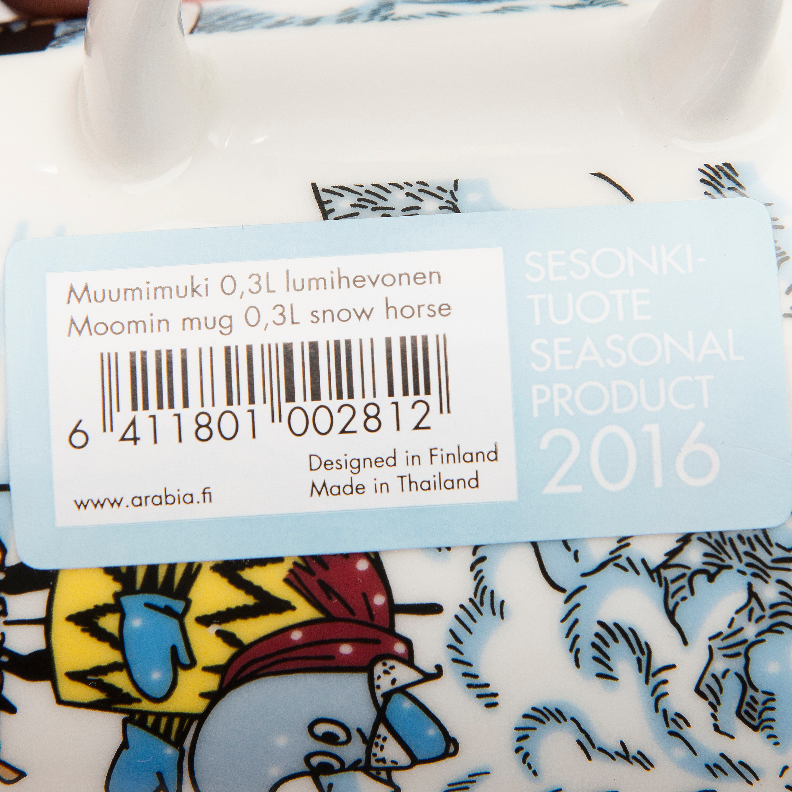 Six Moomin porcelain mugs, Moomin Characters, Arabia, 21st century ...