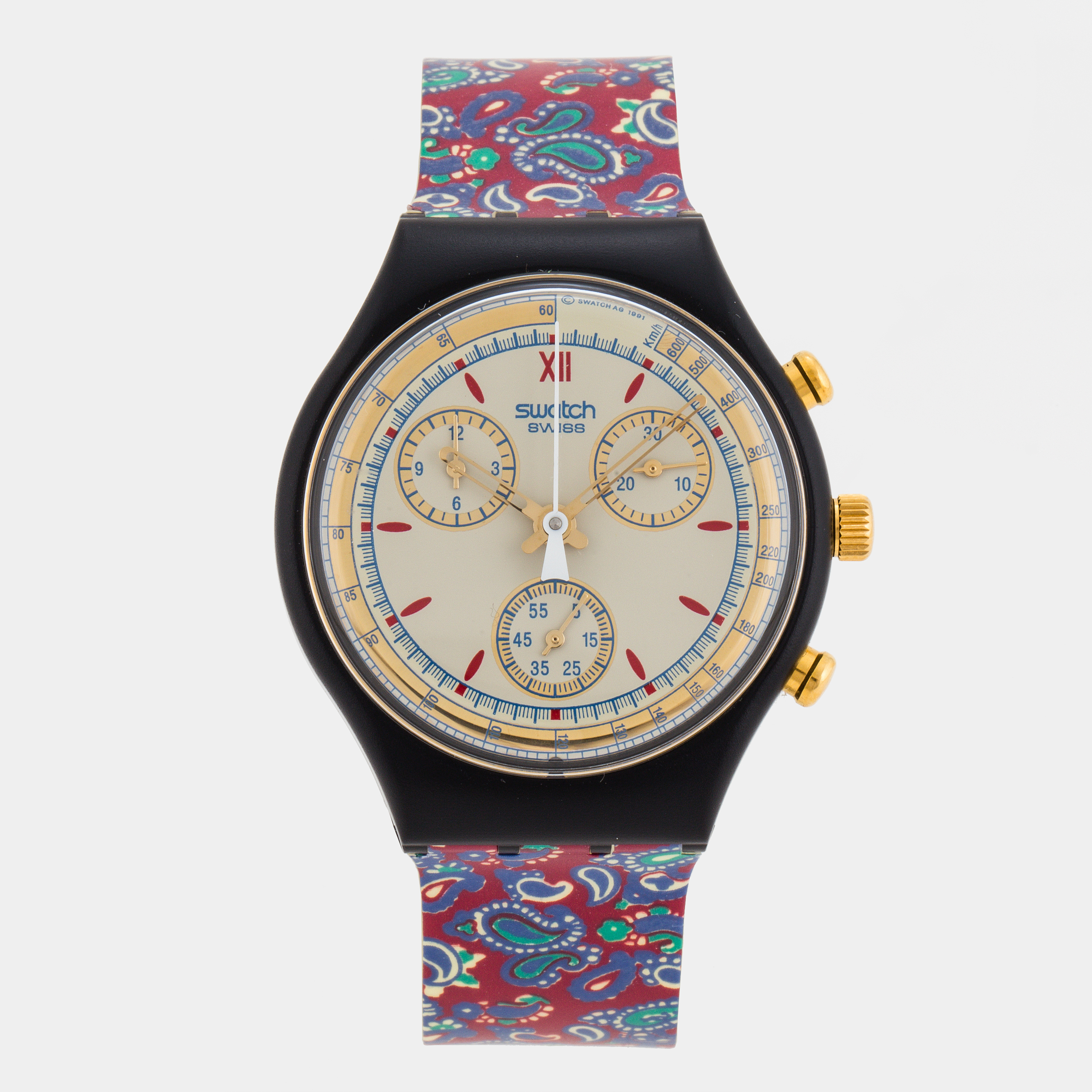 SWATCH, Chrono, Award, wristwatch, 37.3 mm. - Bukowskis