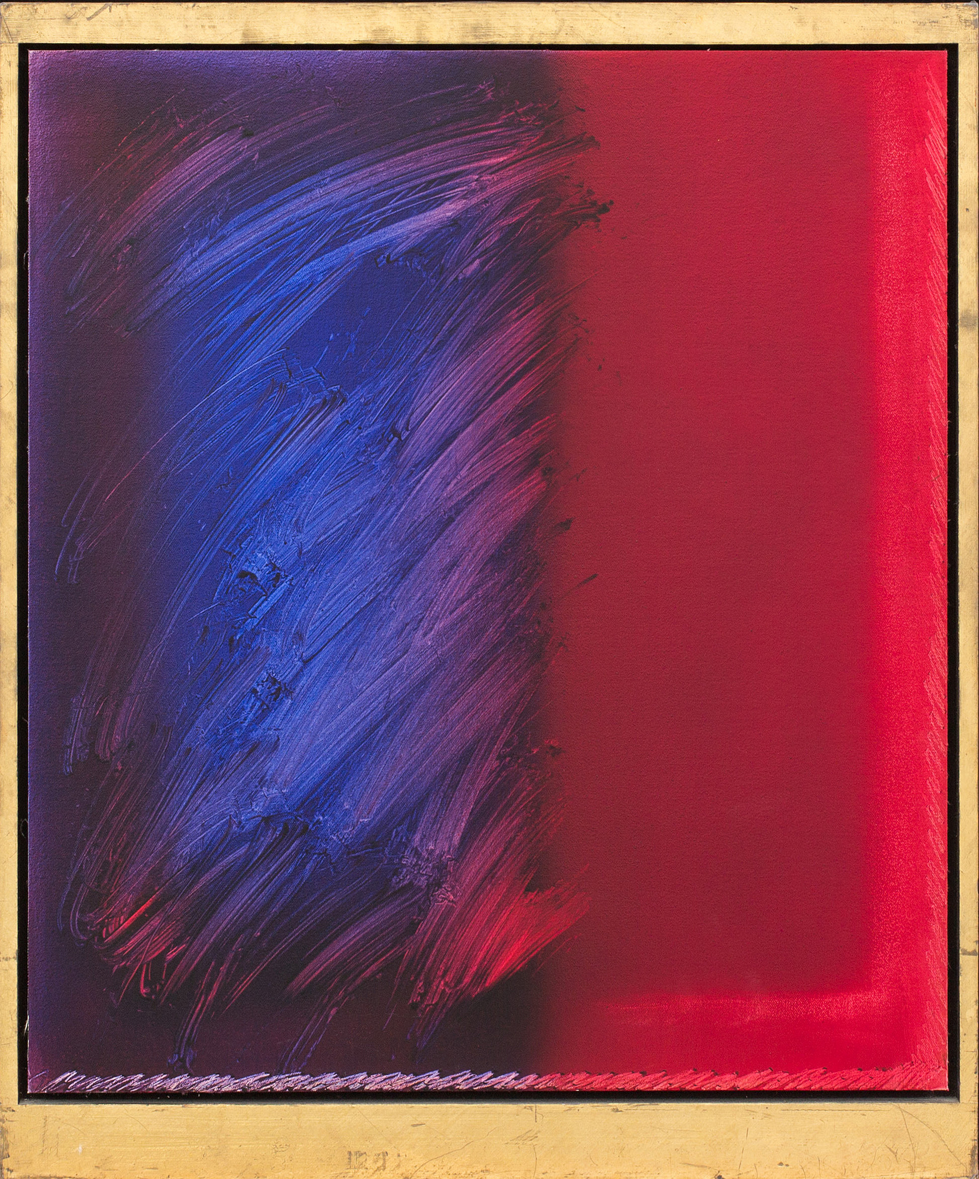 ERIC ORR, oil on canvas, verso signed and dated -85. - Bukowskis