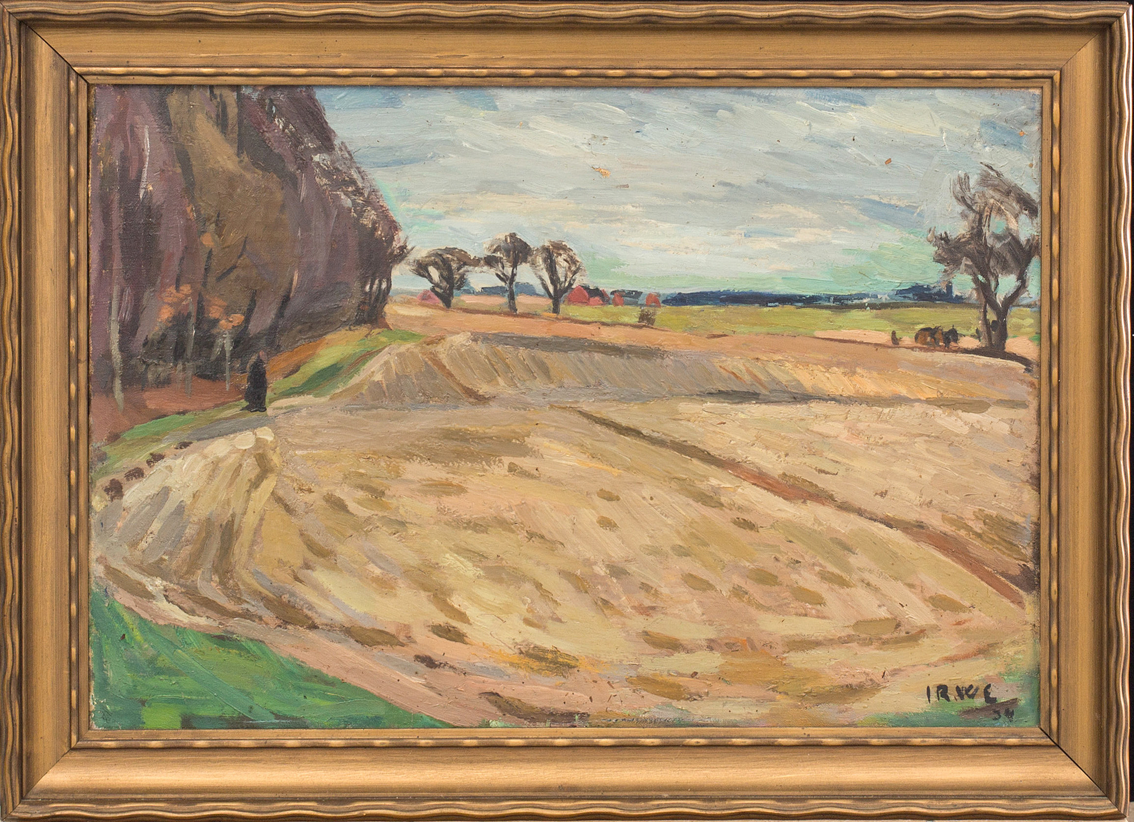 KNUT IRWE, on canvas signed. - Bukowskis