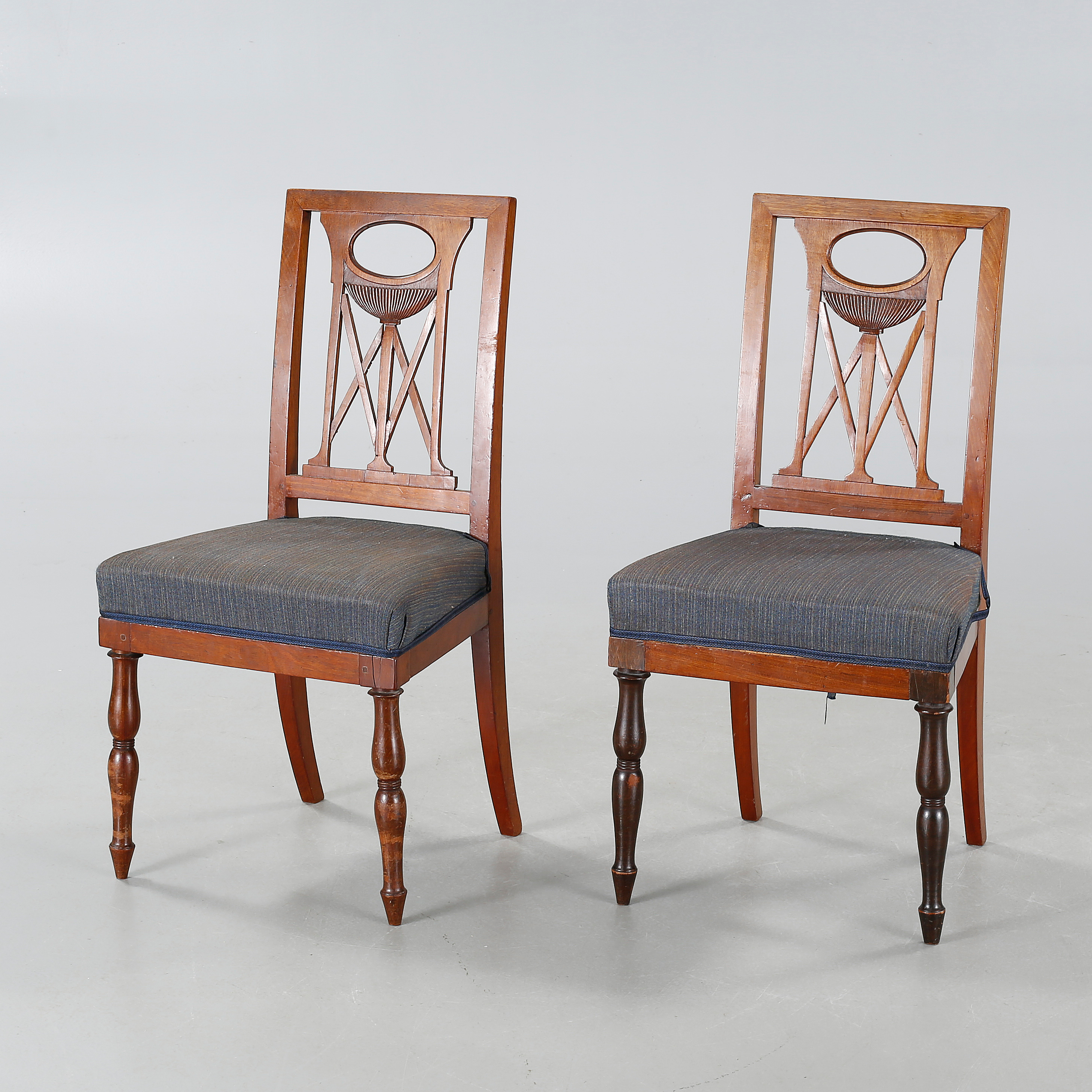 Five 19th century chairs marked "Cressent". - Bukowskis