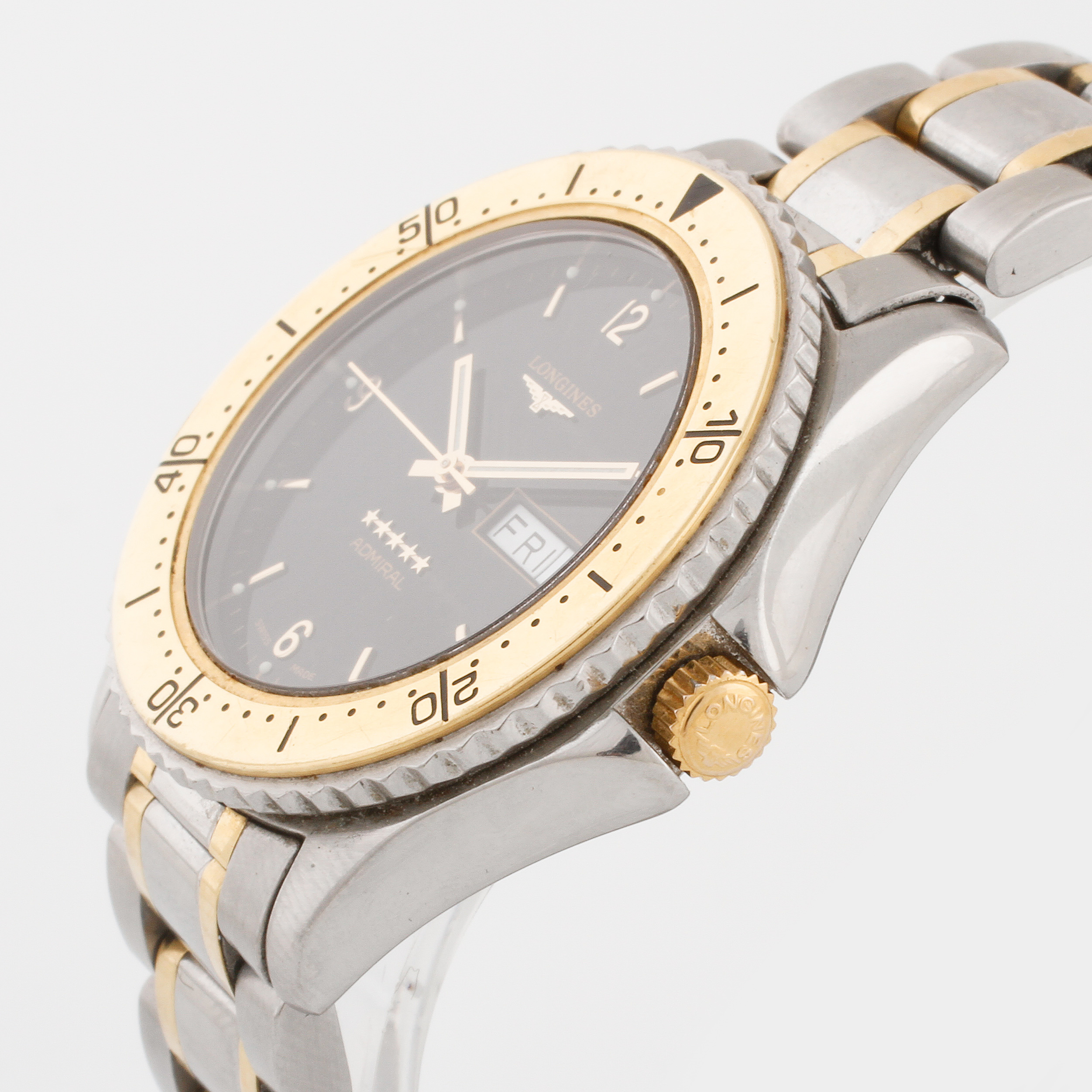 LONGINES, Admiral, wristwatch, 39 mm. - Bukowskis