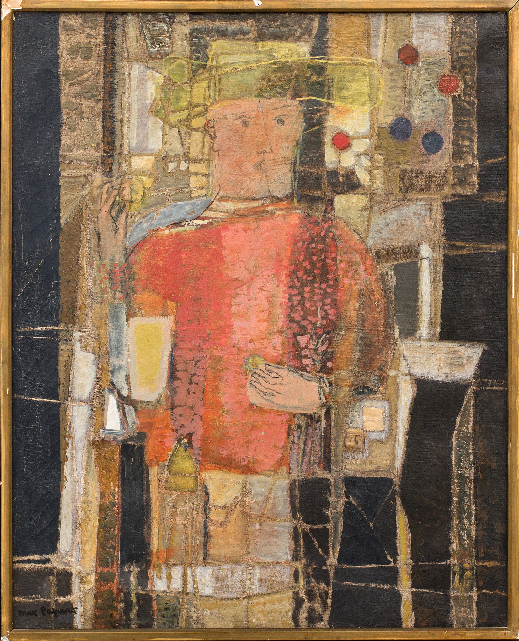 A late 1950s PAINTING BY MAX PAPART. - Bukowskis