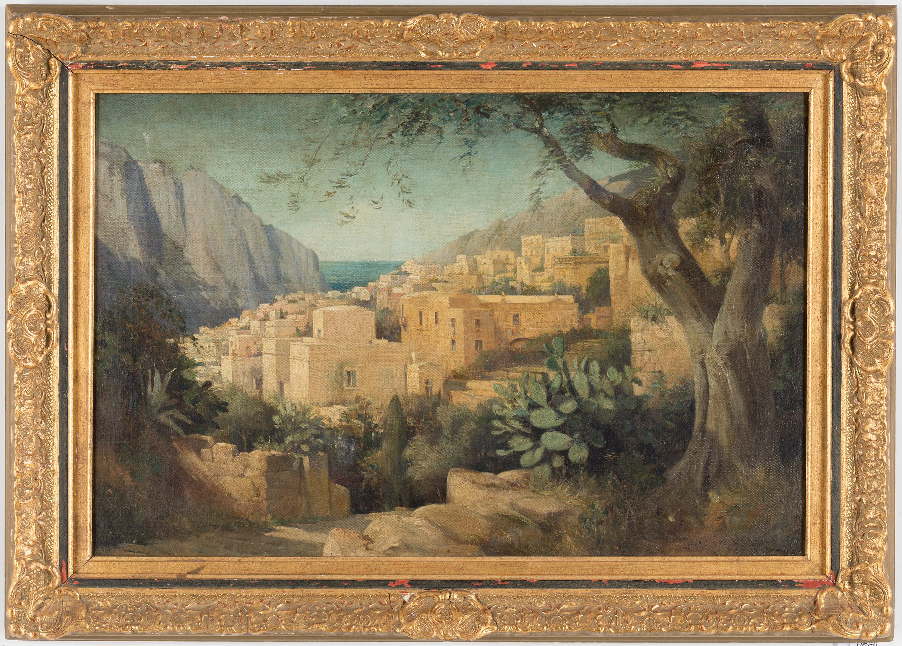 WALTER JENKS MORGAN, oil on canvas, signed. - Bukowskis