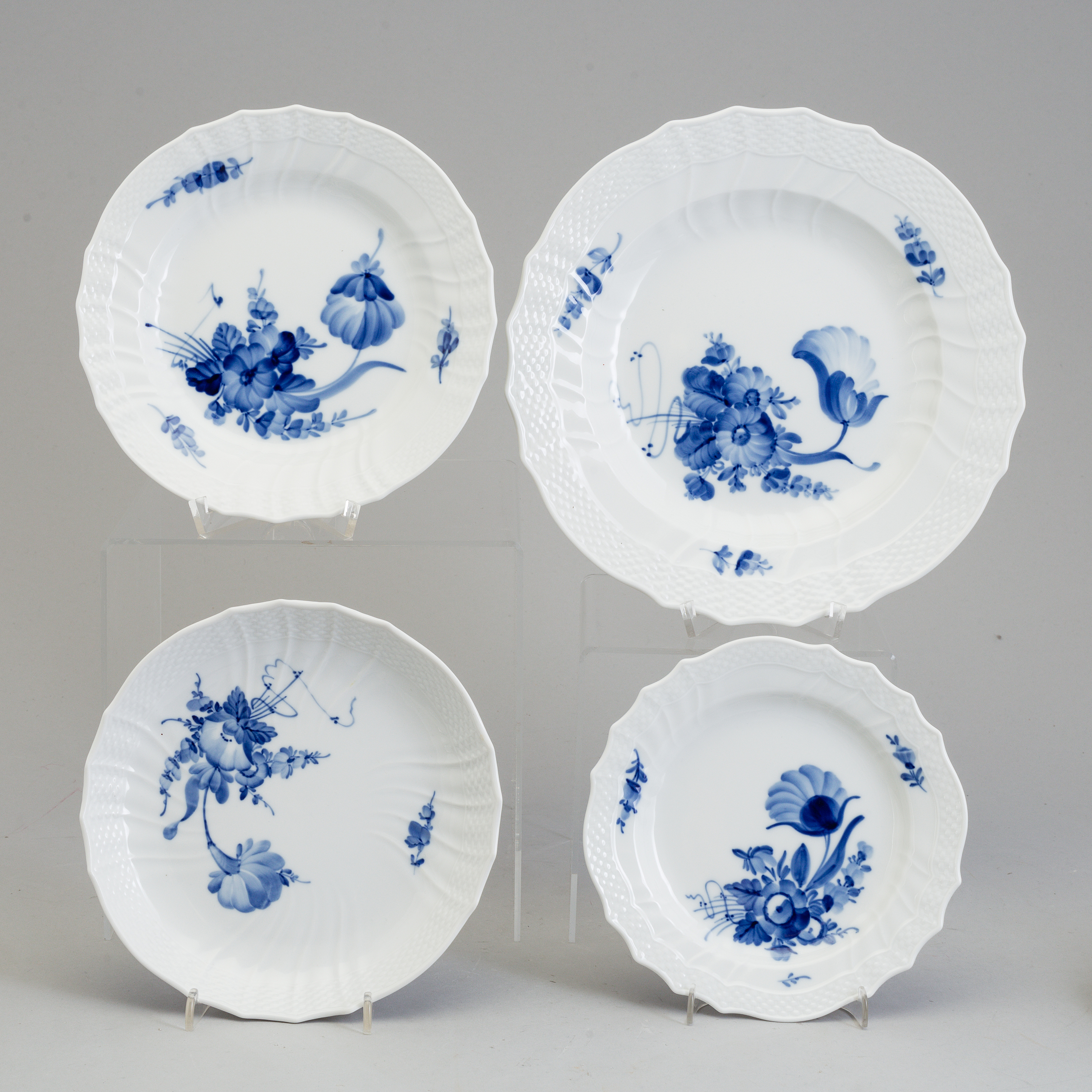 A 28 piece porcelain dinner service from Royal Copenhagen, Denmark ...