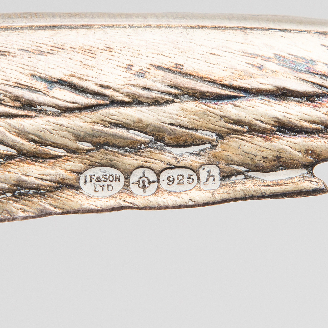 Two bird table decorations in silver, German and British hallmarks ...