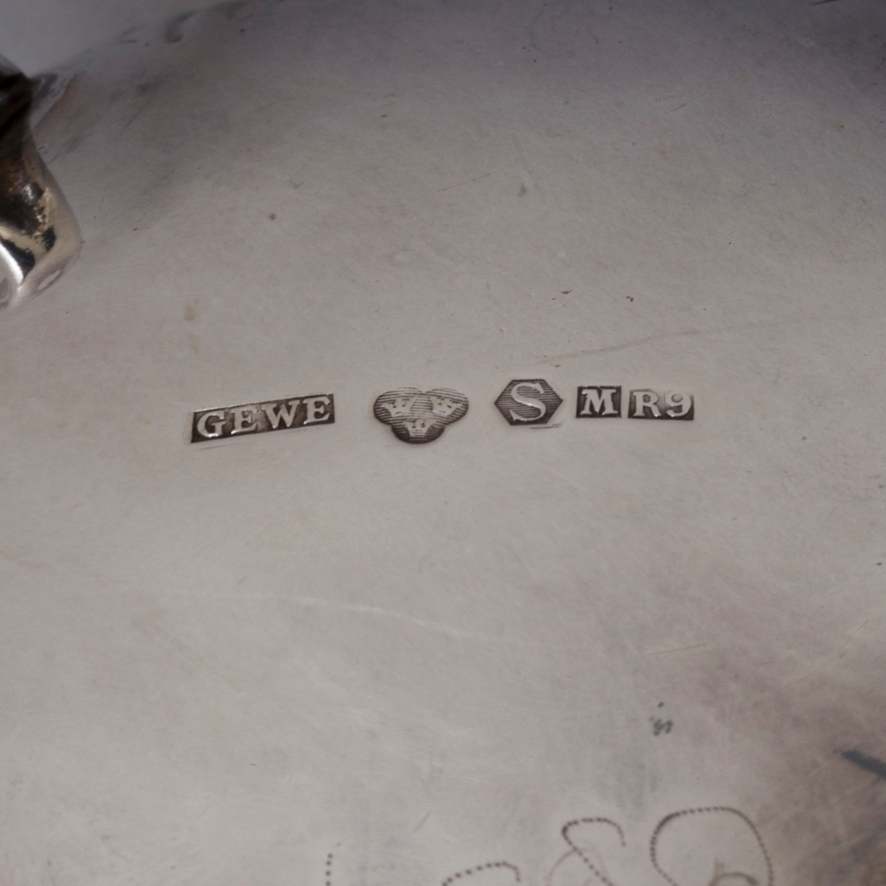 GEWE SILVERVARUFABRIK, a silver coffeepot from Malmö, 1967. - Bukowskis