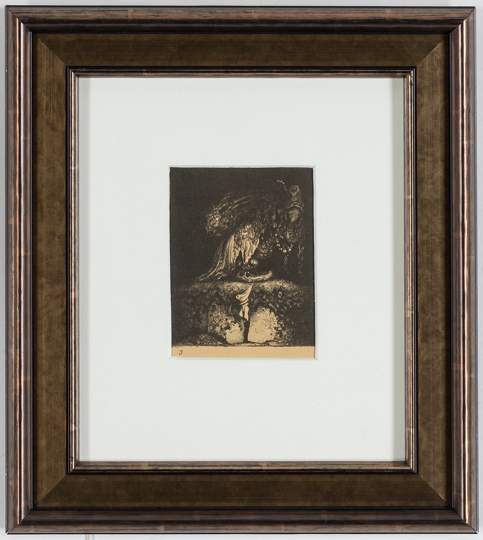 JOHN BAUER, litograph from "Troll", 1915. - Bukowskis