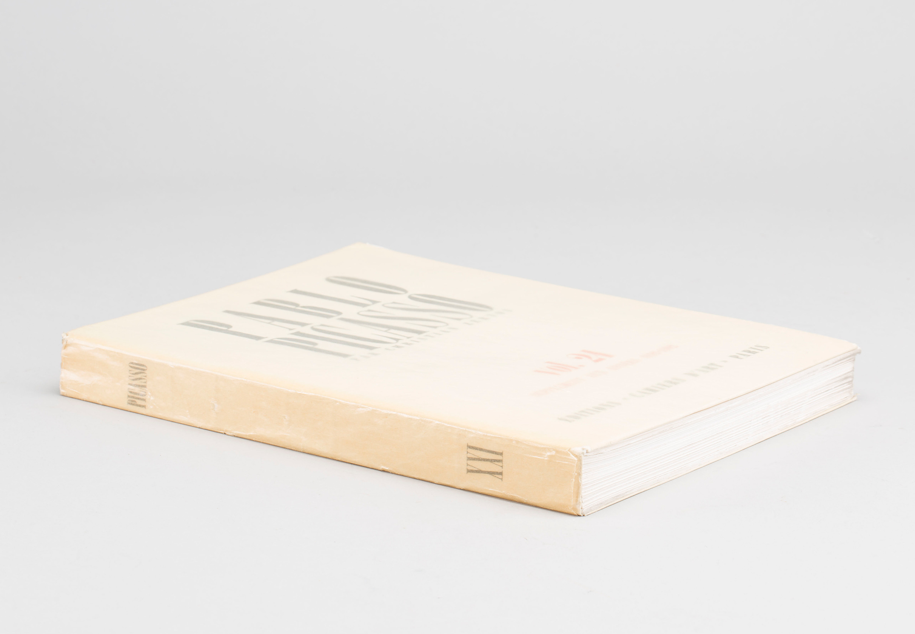 Christian Zervos, "Pablo Picasso vol 21. Supplément aux années 1892 ...