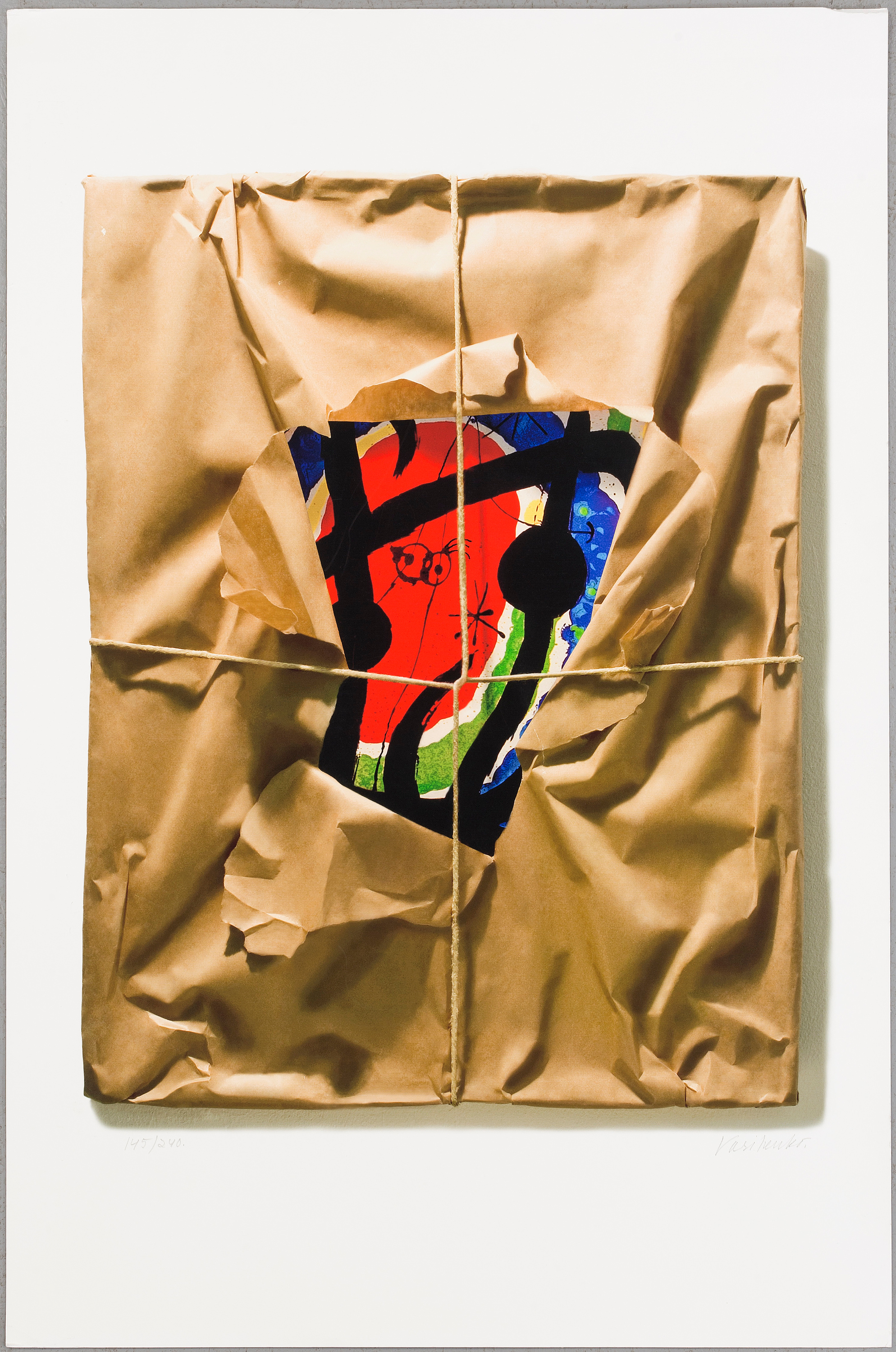 ALEXANDER VASILENKO, litograph in colors, signed and numbered 145/240 ...