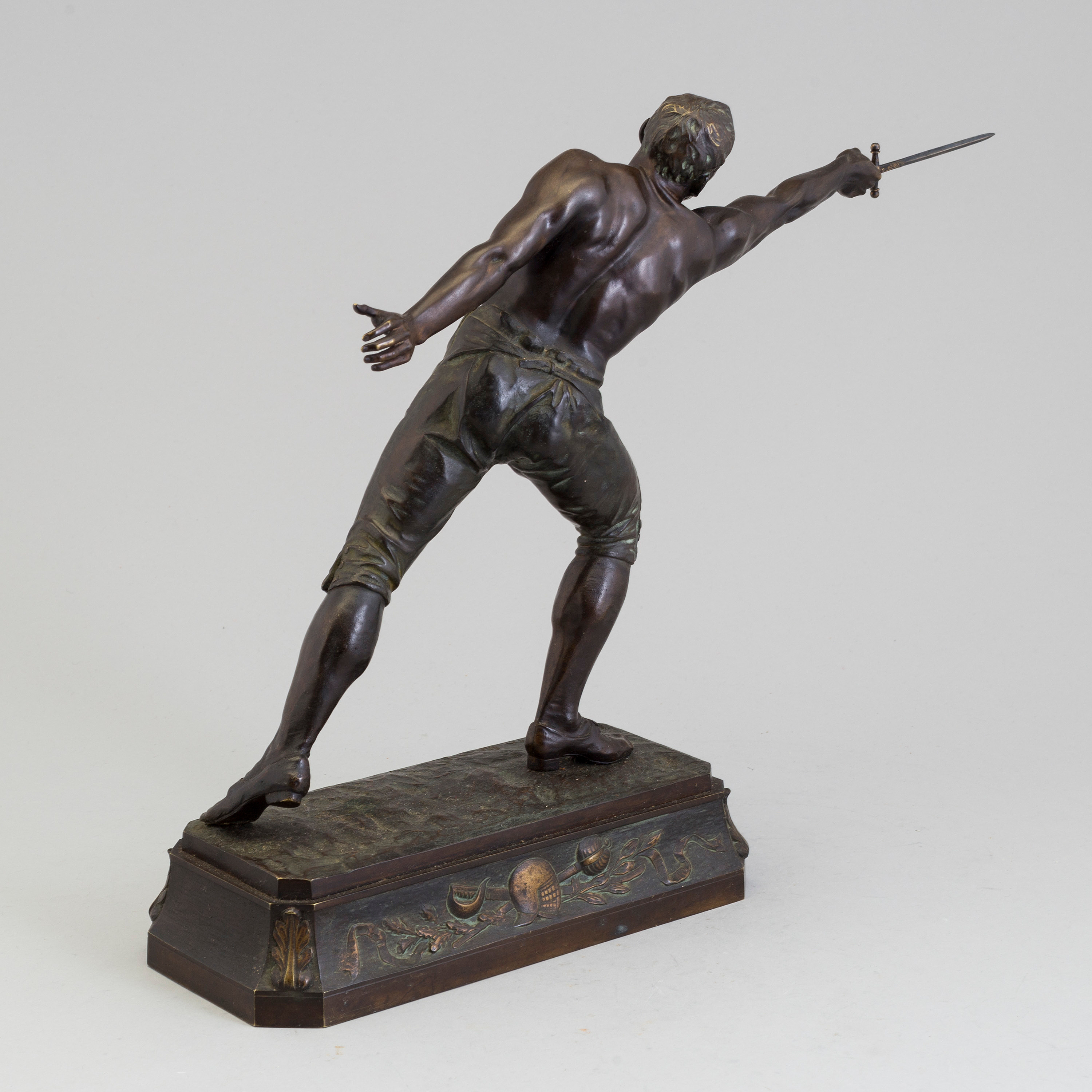 RUDOLF KÜCHLER, sculpture, bronze, signed. - Bukowskis