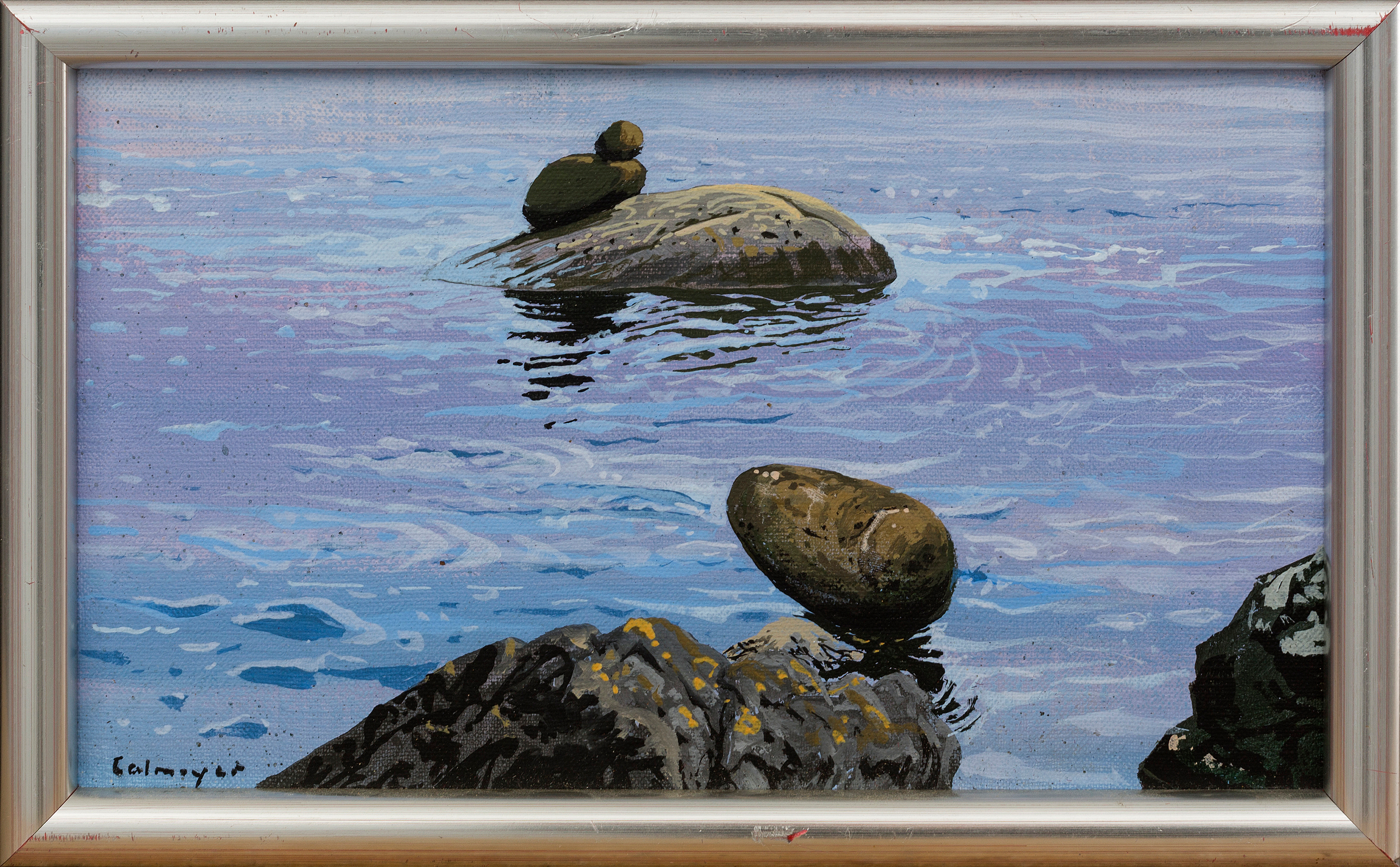 GÖSTA CALMEYER, olja på duk, signerad. - Bukowskis