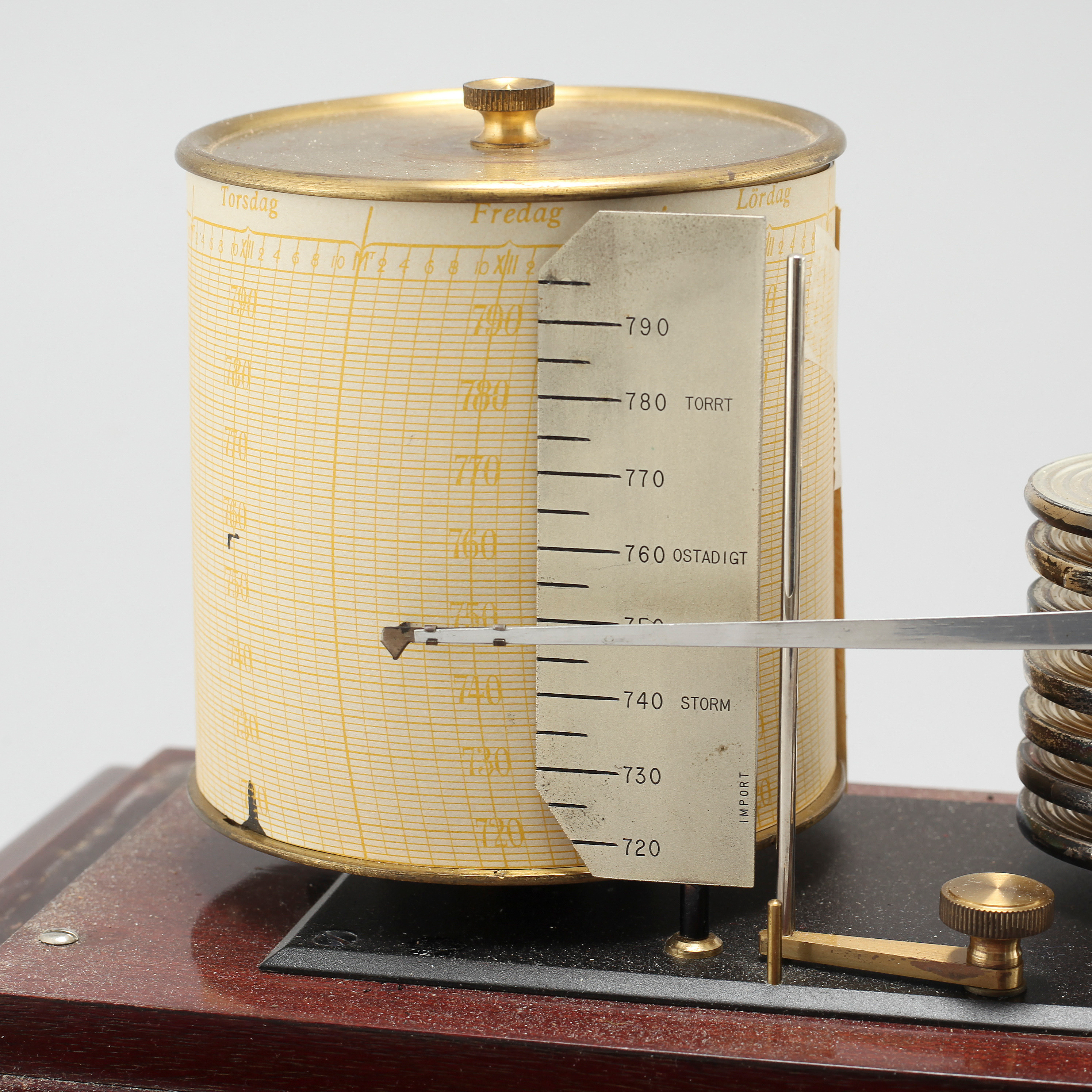 BAROGRAF, Preisler, Malmö, 1900-talets första hälft. - Bukowskis