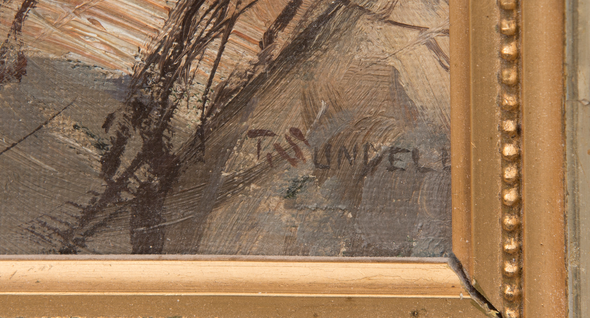 THURE SUNDELL, oil on canvas, signed. - Bukowskis