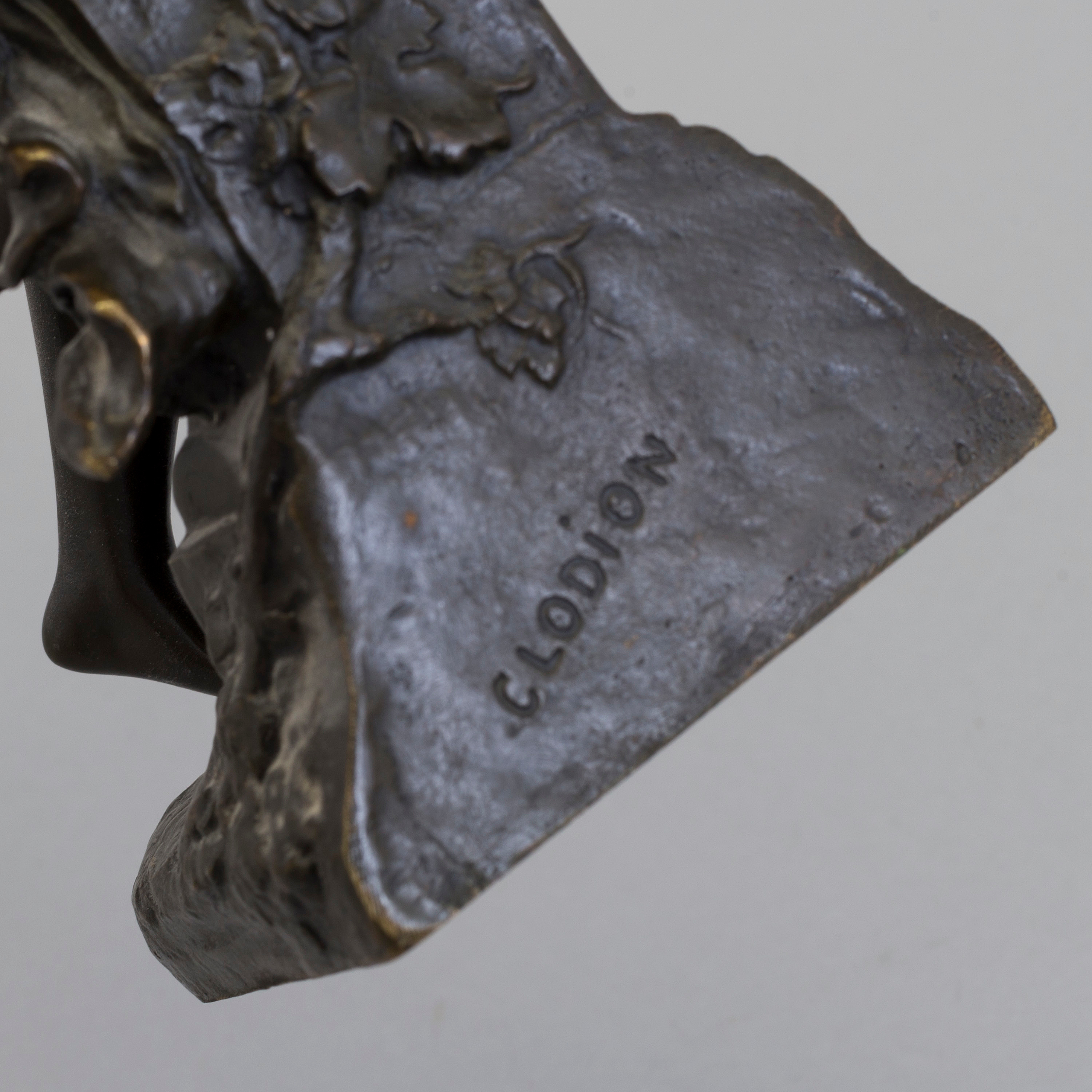 CLAUDE MICHEL CLODION, bronze sculpture, late 19th century. - Bukowskis
