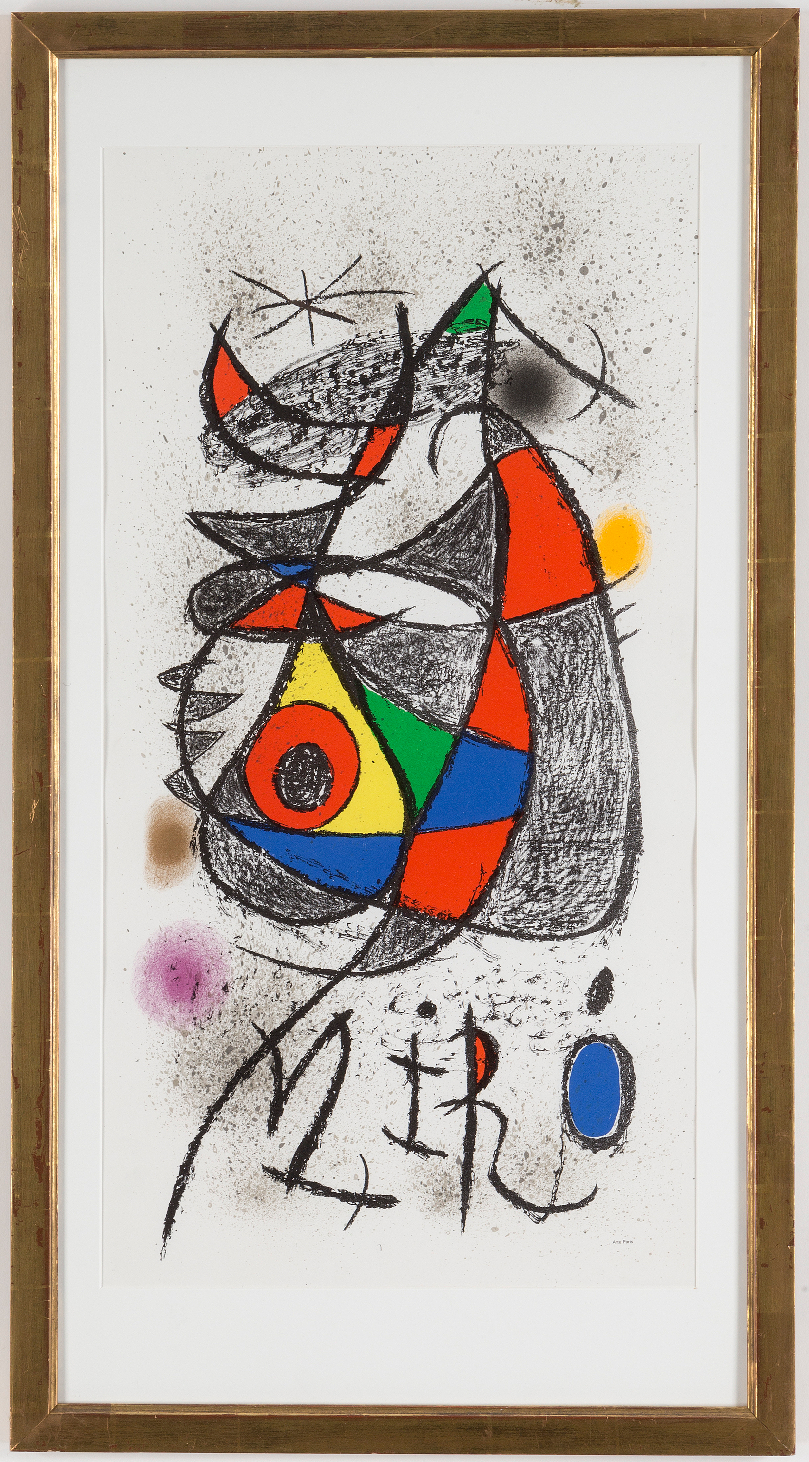 JOAN MIRÓ, original poster from 1972. - Bukowskis