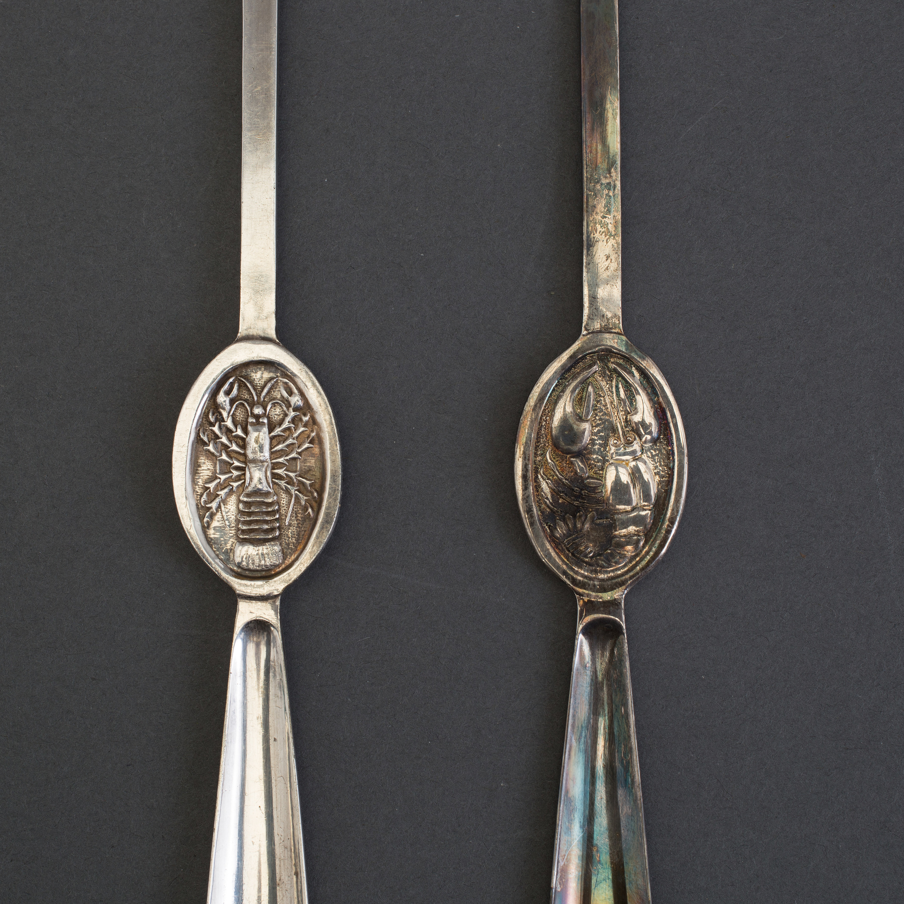 HUMMERBESTICK, 20 st, nysilver, 1900-talets andra hälft. - Bukowskis