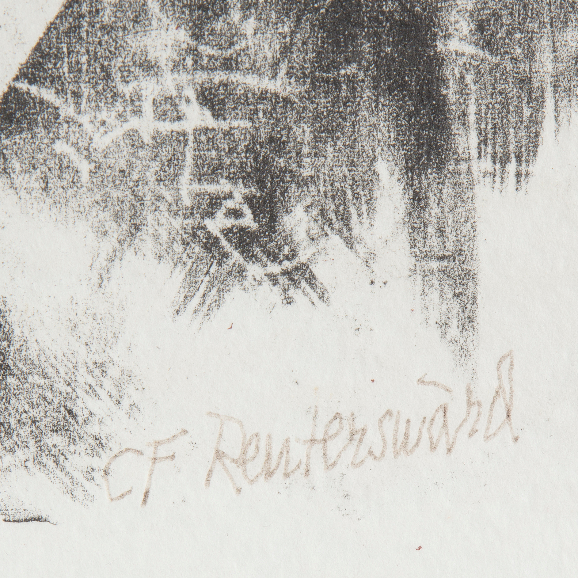 CARL FREDRIK REUTERSWÄRD, mixed media, signed. - Bukowskis