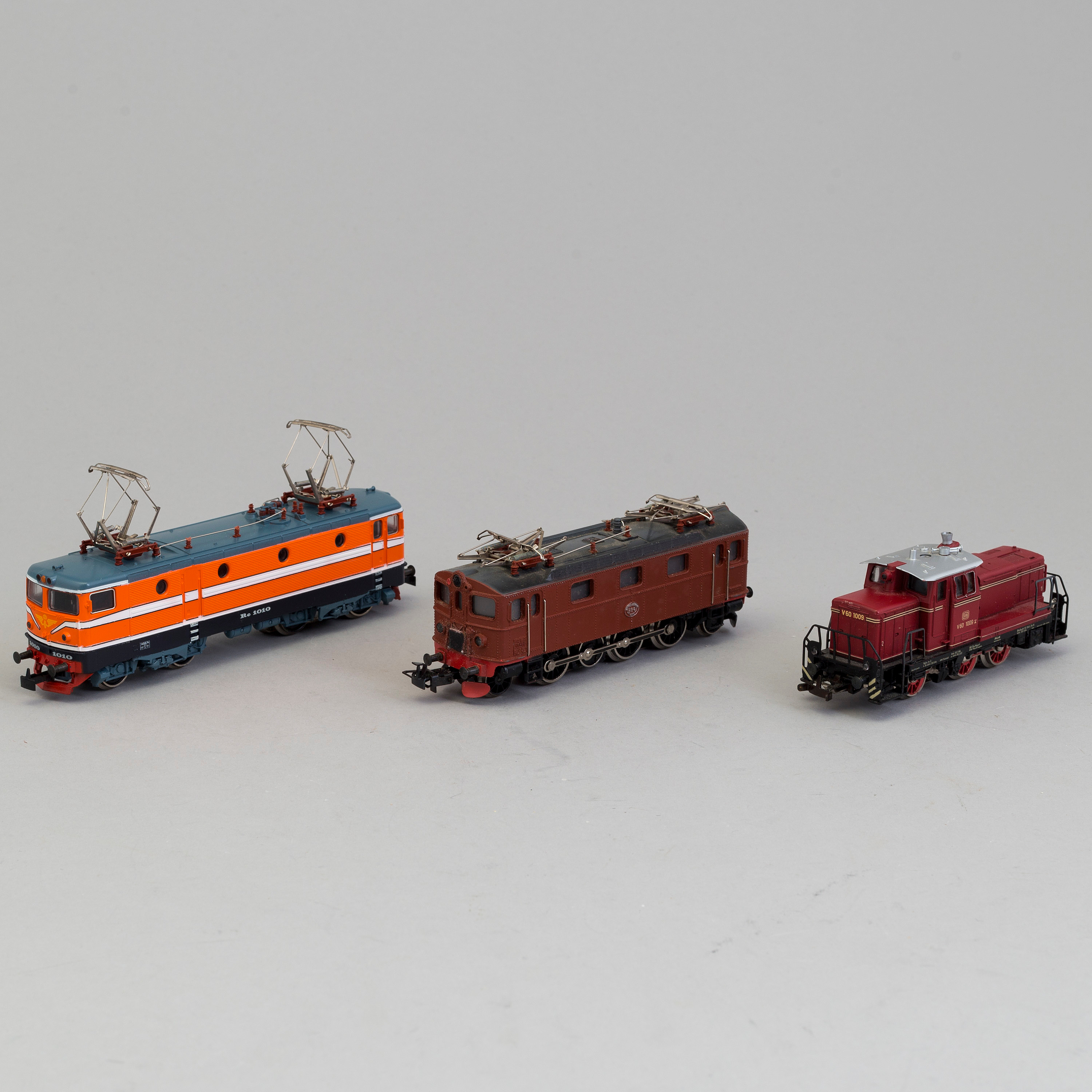 MÄRKLIN, 3 ELECTRIC LOCOMOTIVES "3065", "3030" & "3043" Germany 1960's ...