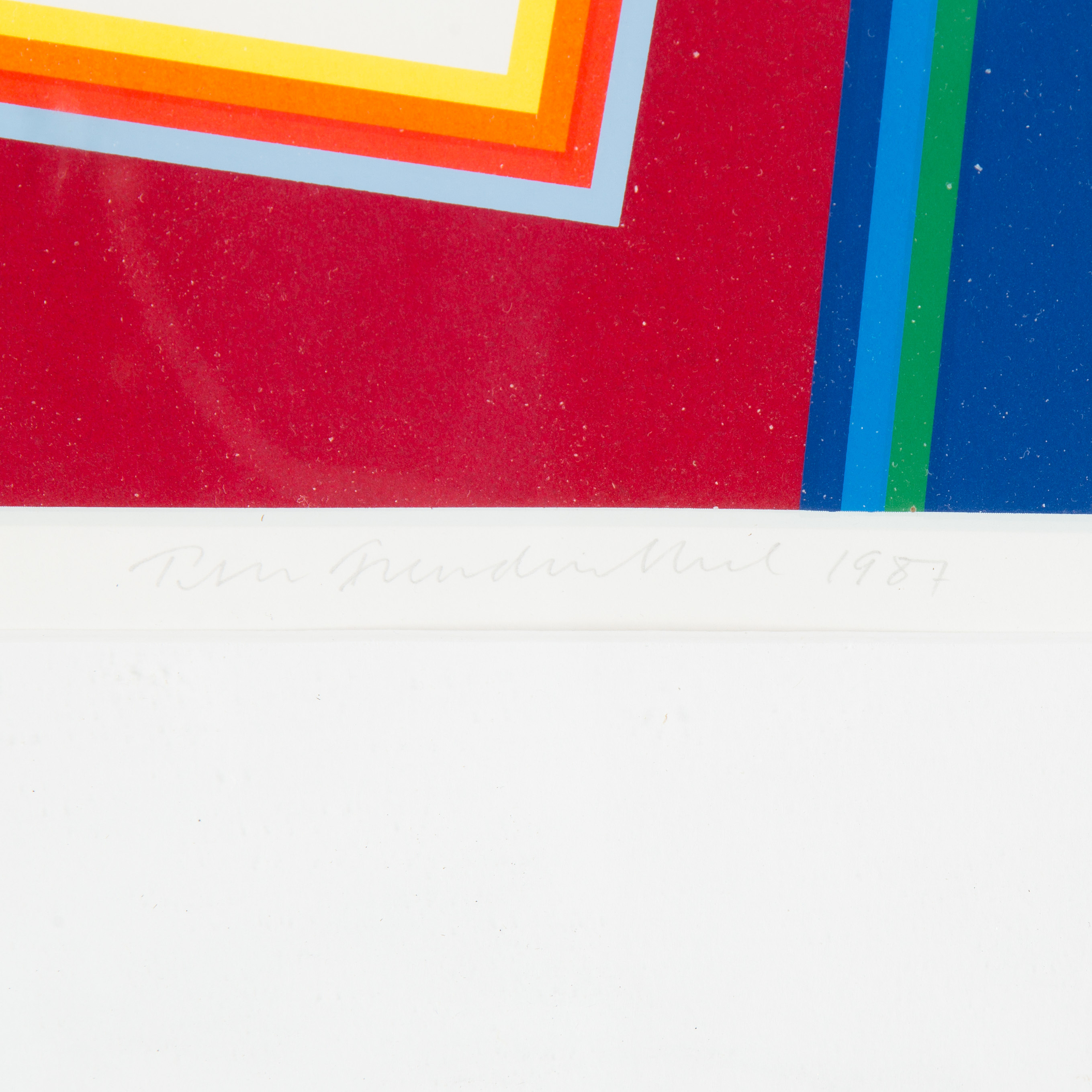 PETER FREUDENTHAL, färglitografier, 2 st, signerade, daterade 1987 och ...