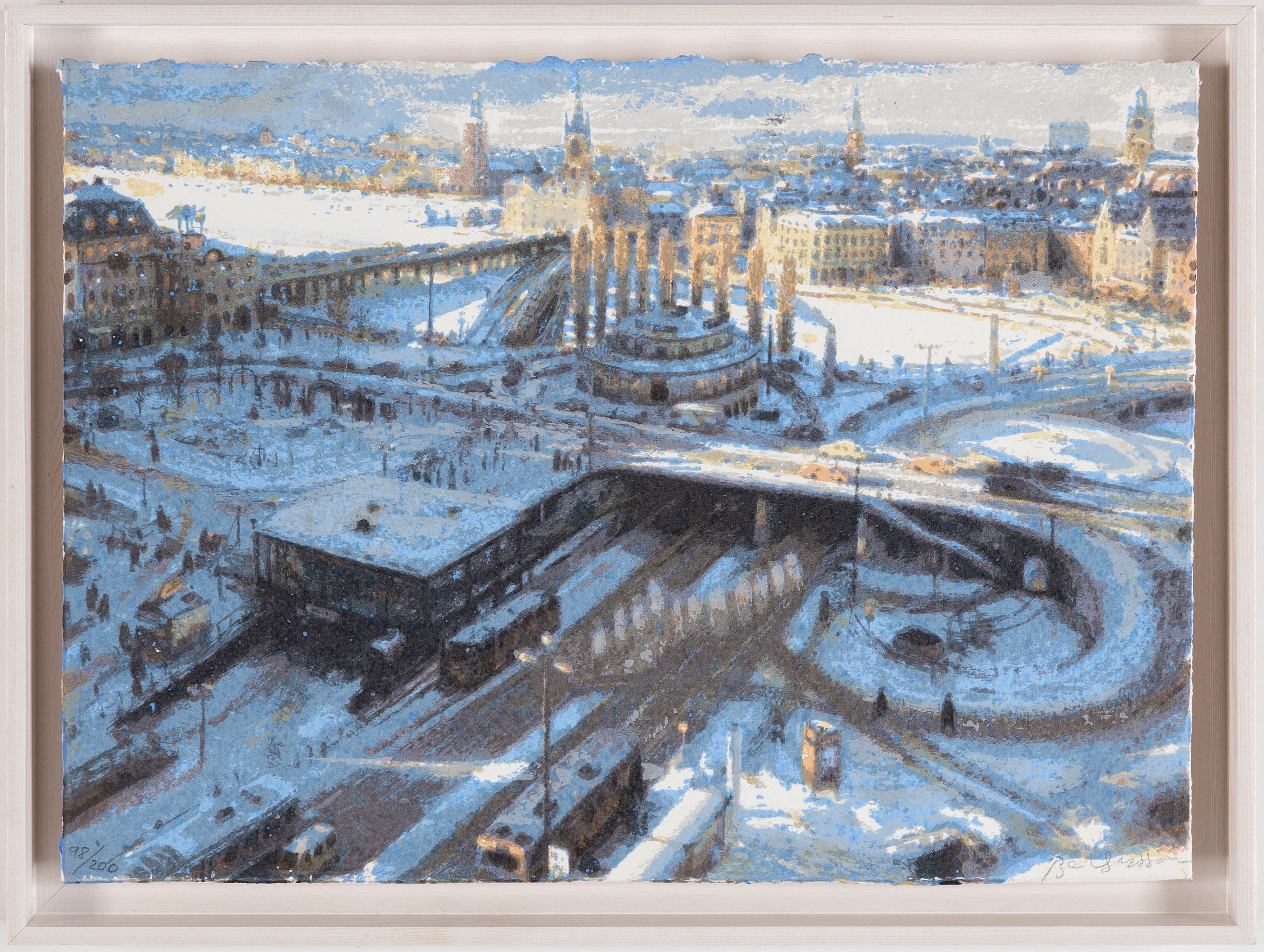 BO LARSSON, litograph on colours, signed and numbered 98/200. - Bukowskis