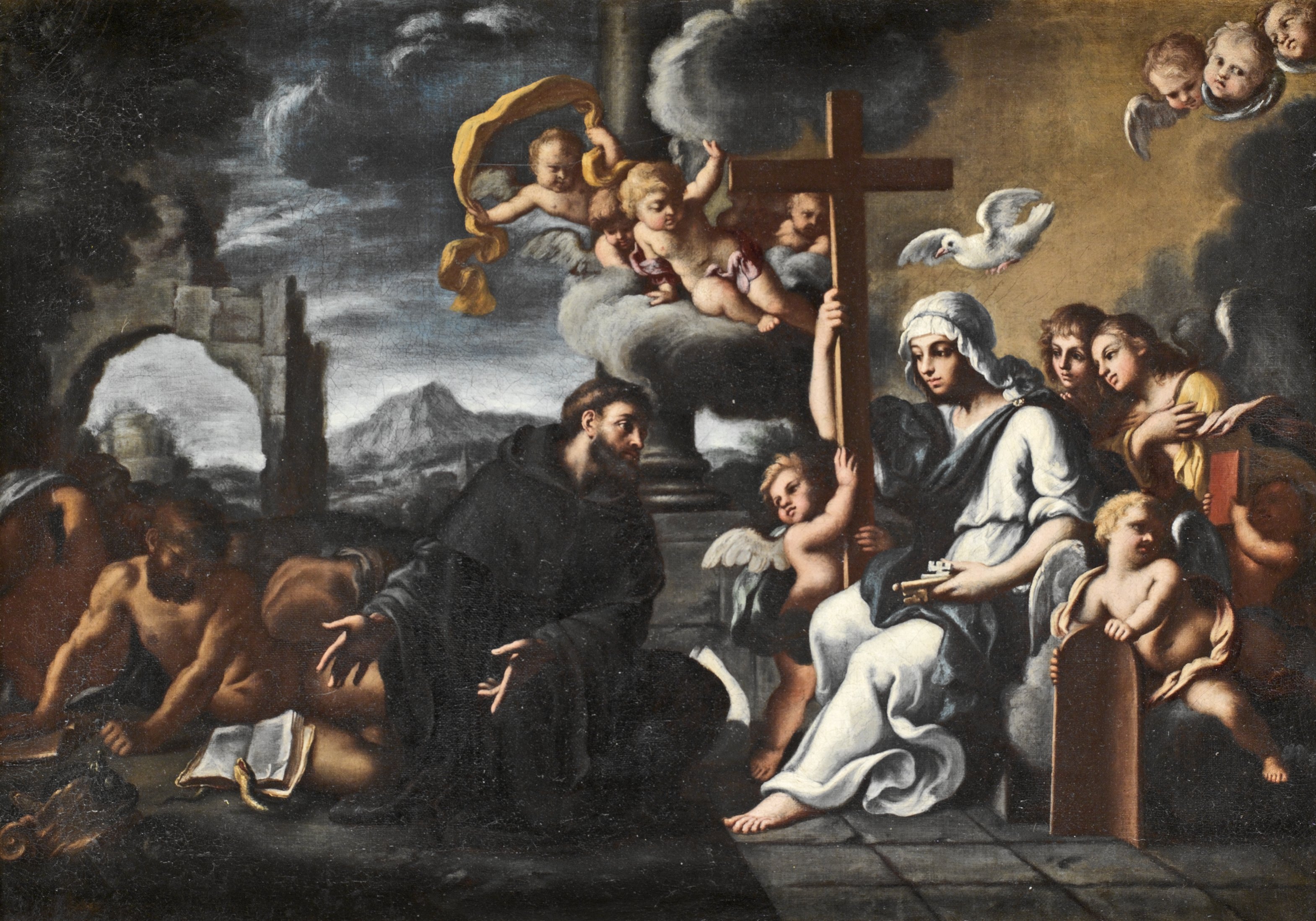 Giovanni Domenico Cerrini ("Il Cavaliere Perugino") Tillskriven, St ...