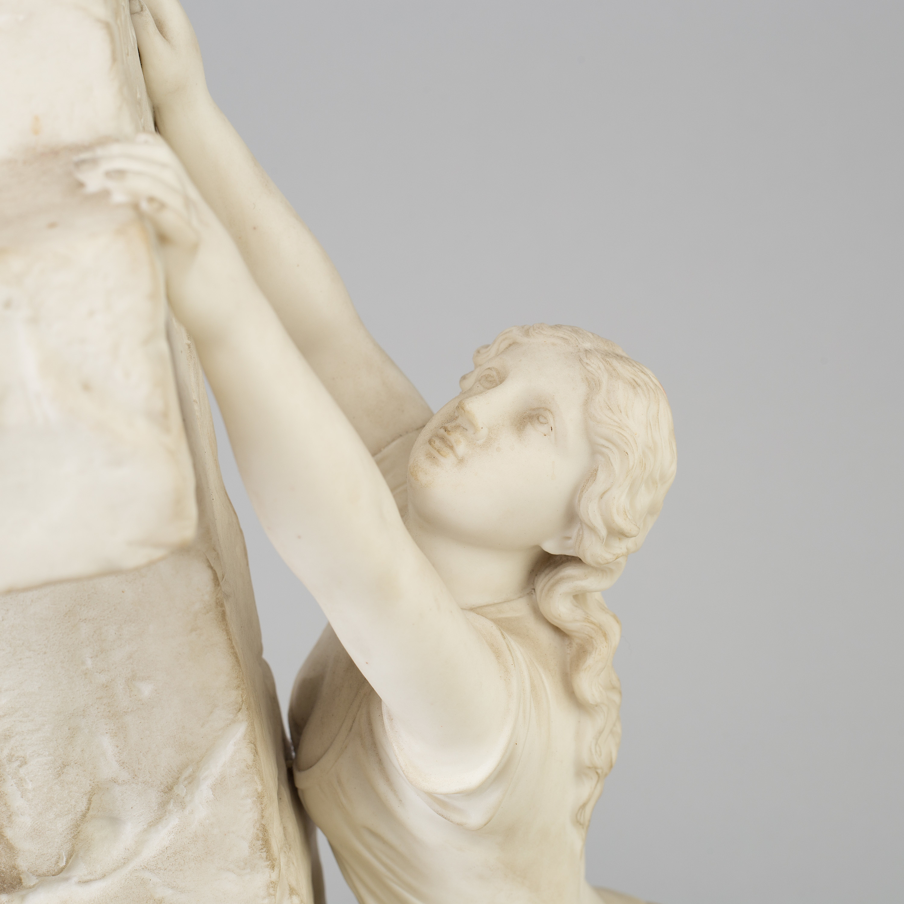 A Robert Cooke parian figure 'Rock of Ages'. - Bukowskis