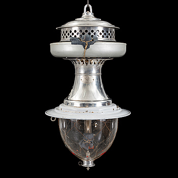 A 'Autolux' outdoors cerosene light from AB Lux, Stockholm, early 20th ...