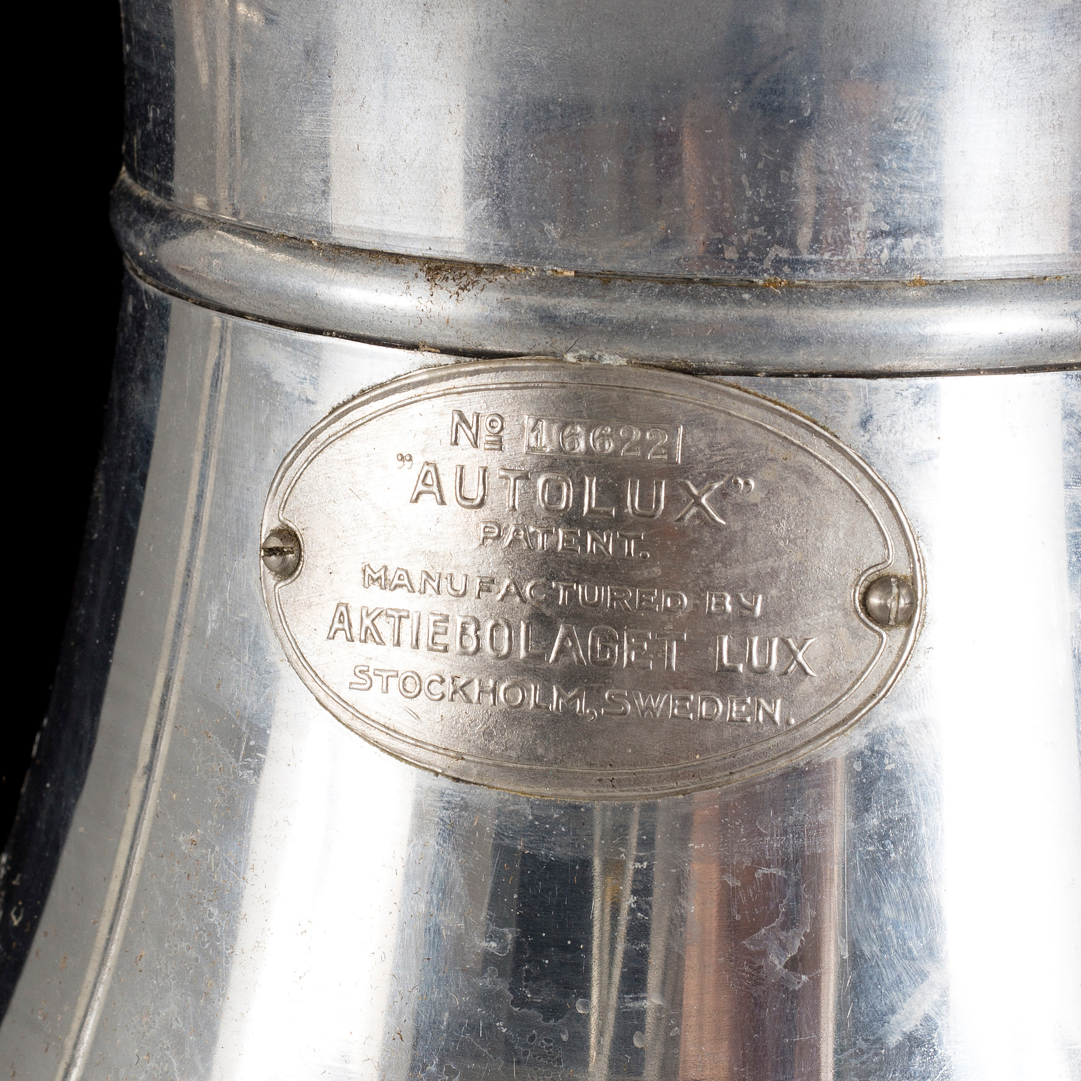 A 'Autolux' outdoors cerosene light from AB Lux, Stockholm, early 20th ...