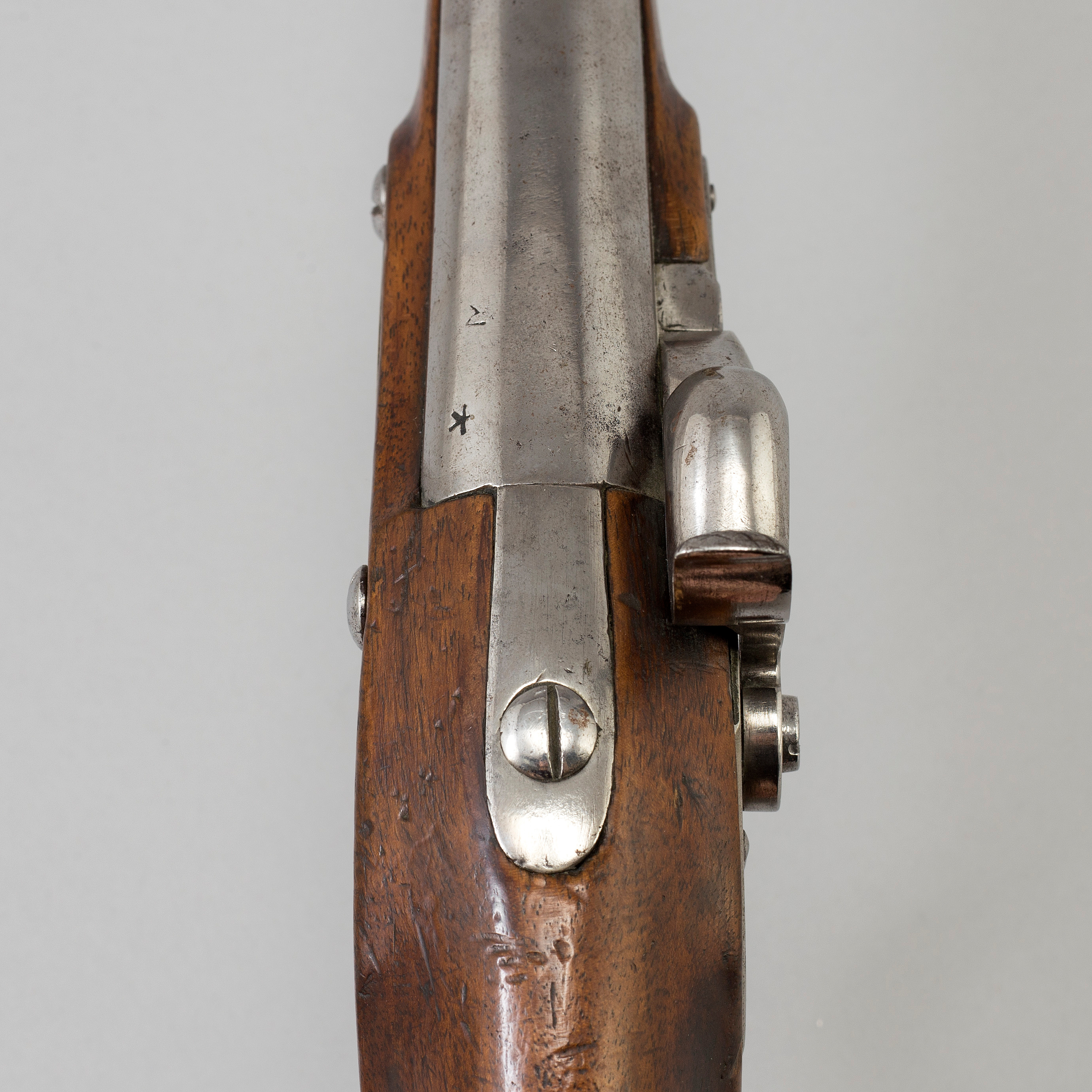 A first half of the 19th century percussion lock pistol. - Bukowskis