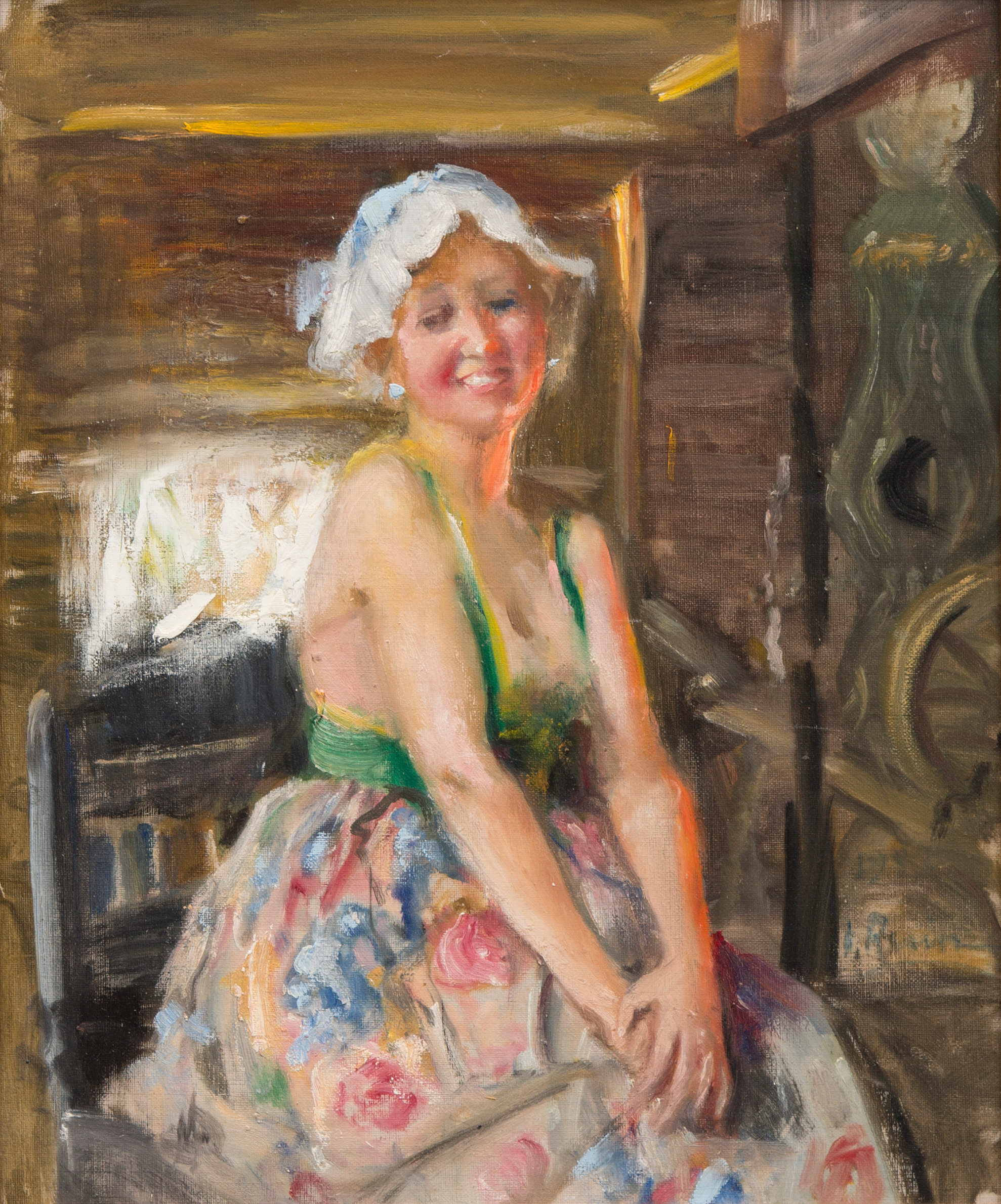 oil on canvas, signed. - Bukowskis