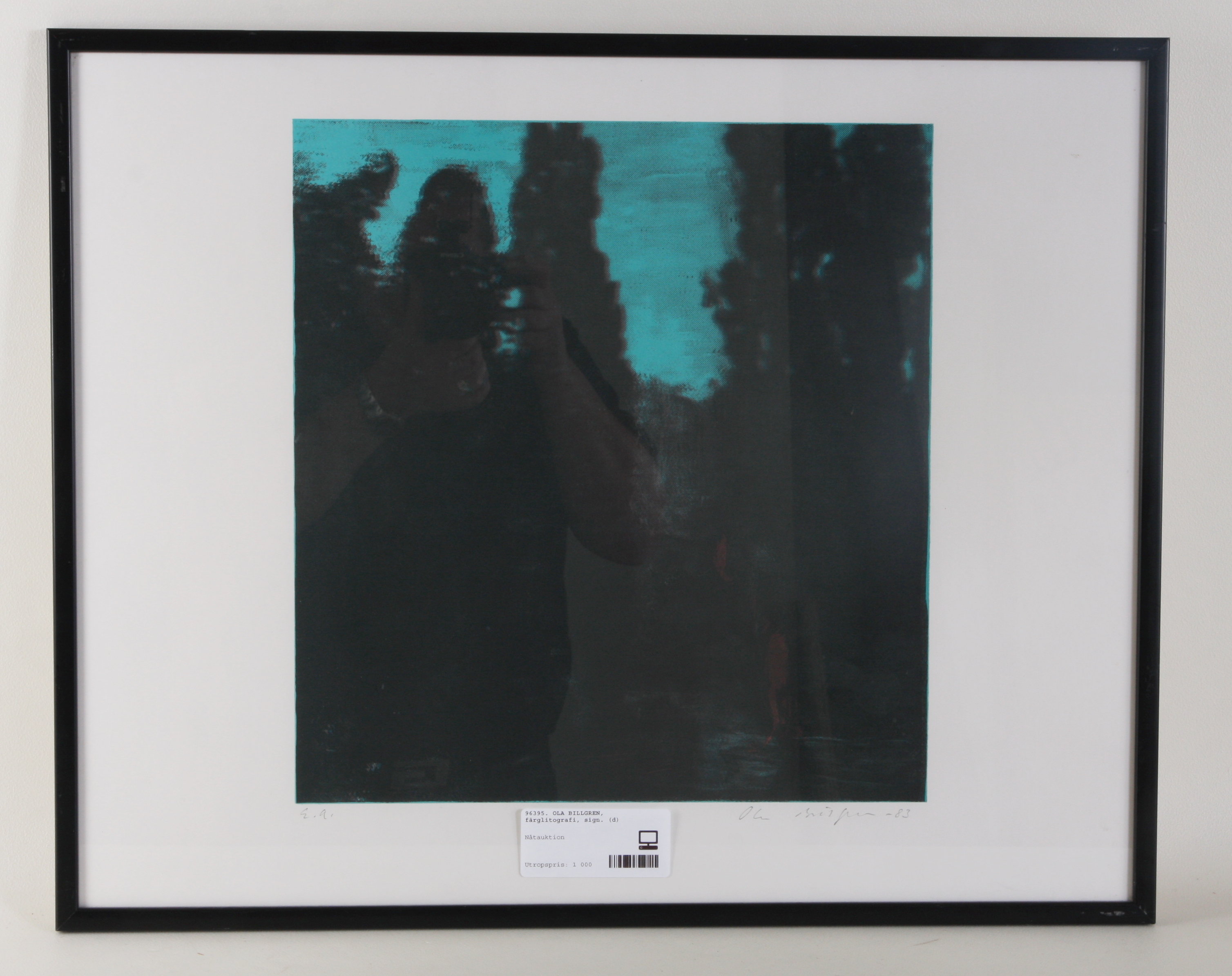 OLA BILLGREN, färglitografi, sign. - Bukowskis