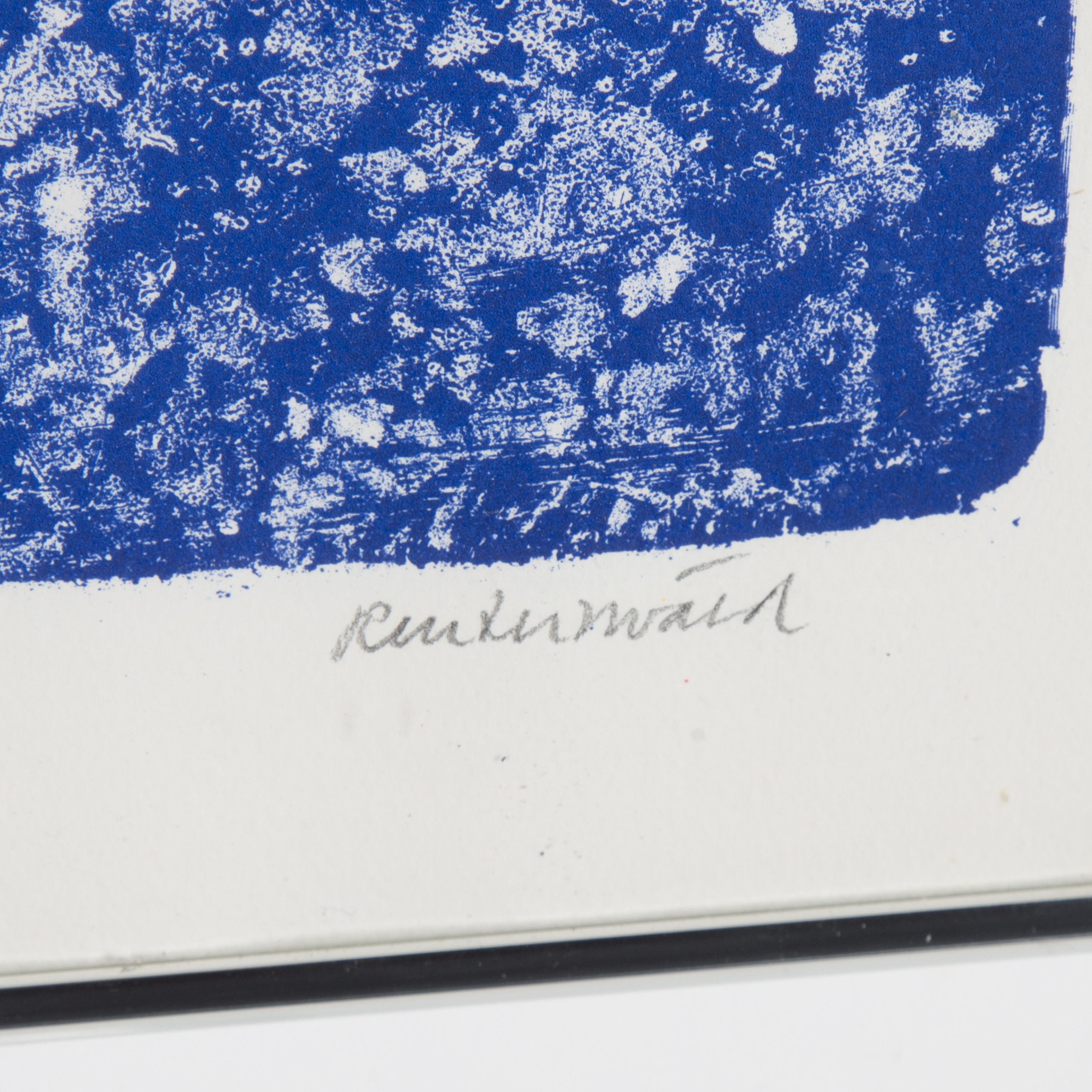 CARL FREDRIK REUTERSWÄRD, lithograph in colours, signed in pencil and ...