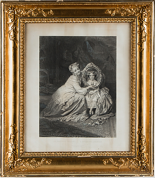 KARL SCHLESINGER, after, etching by H.EICHENS for Goupil & Cie Art ...