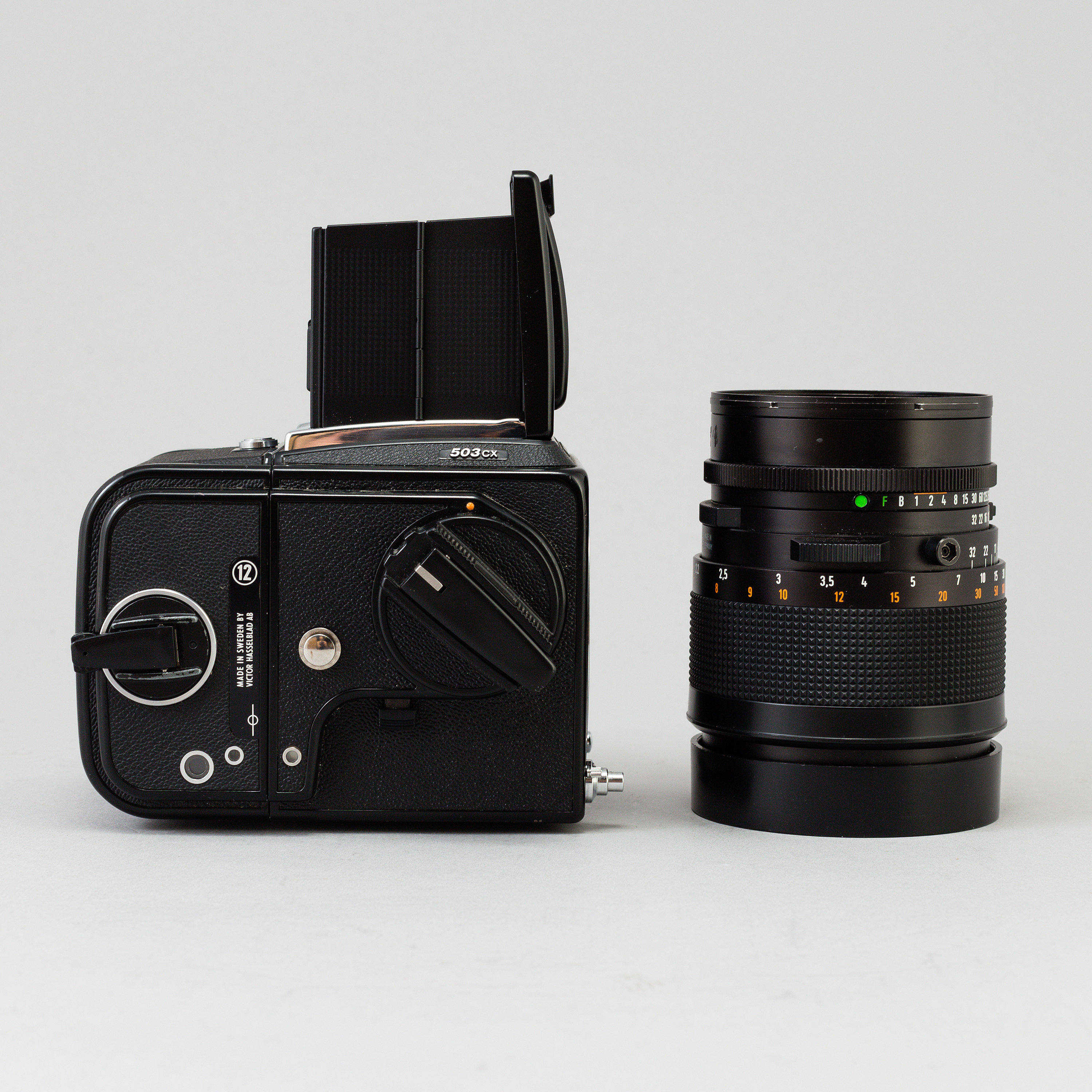 MELLANFORMATSKAMERA MED OBJEKTIV, Hasselblad 503Cx, nr RR EU1416612 ...
