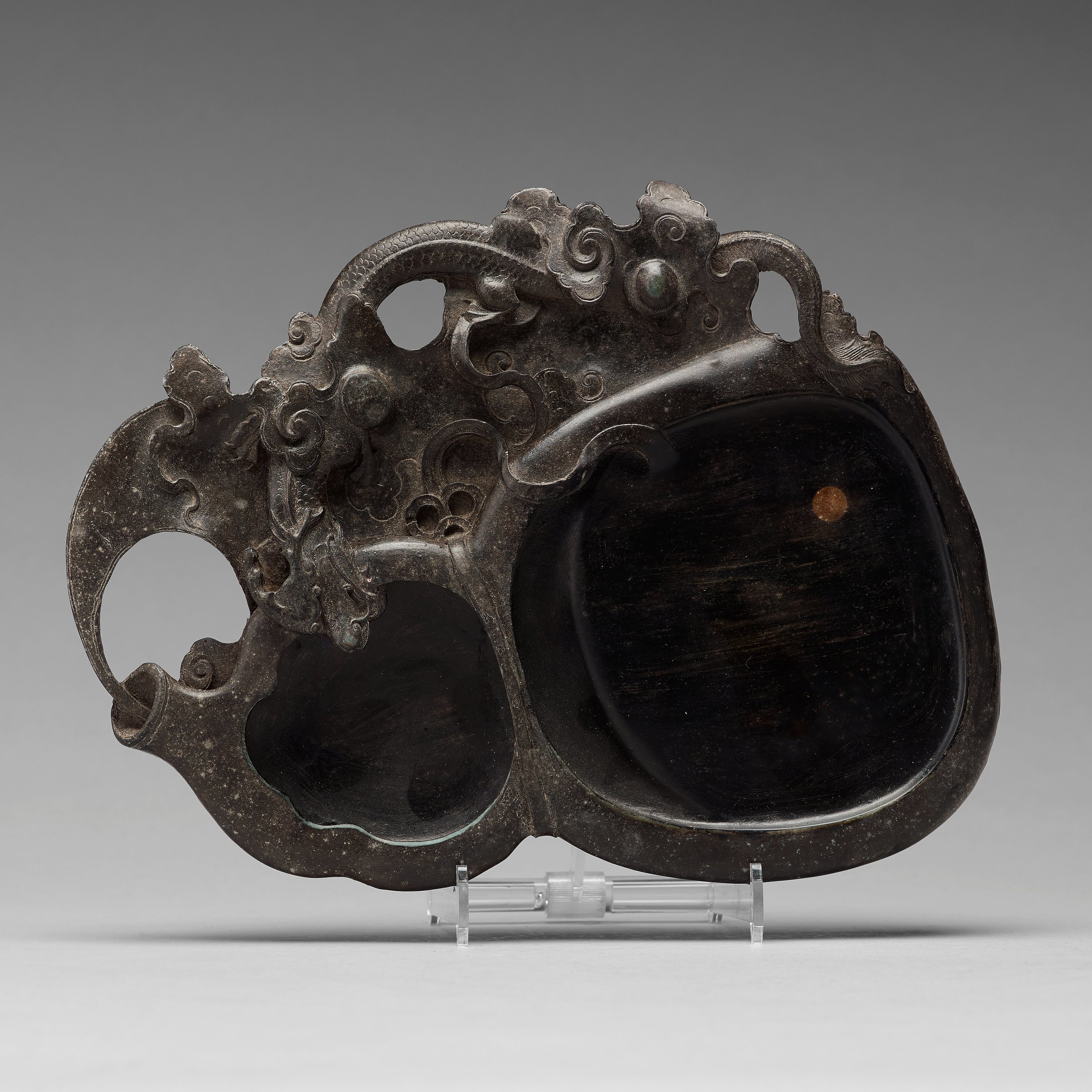 A Chinese inkstone. - Bukowskis