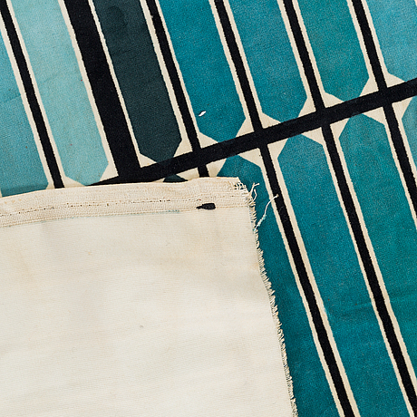 ASTRID SAMPE, fabric "Windy way" mid 1900's ca 245 x 123 cm. - Bukowskis