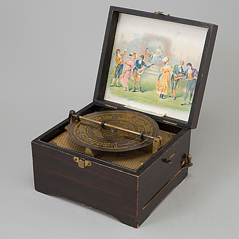Music box " 'Symphonion", Germany around 1900. - Bukowskis