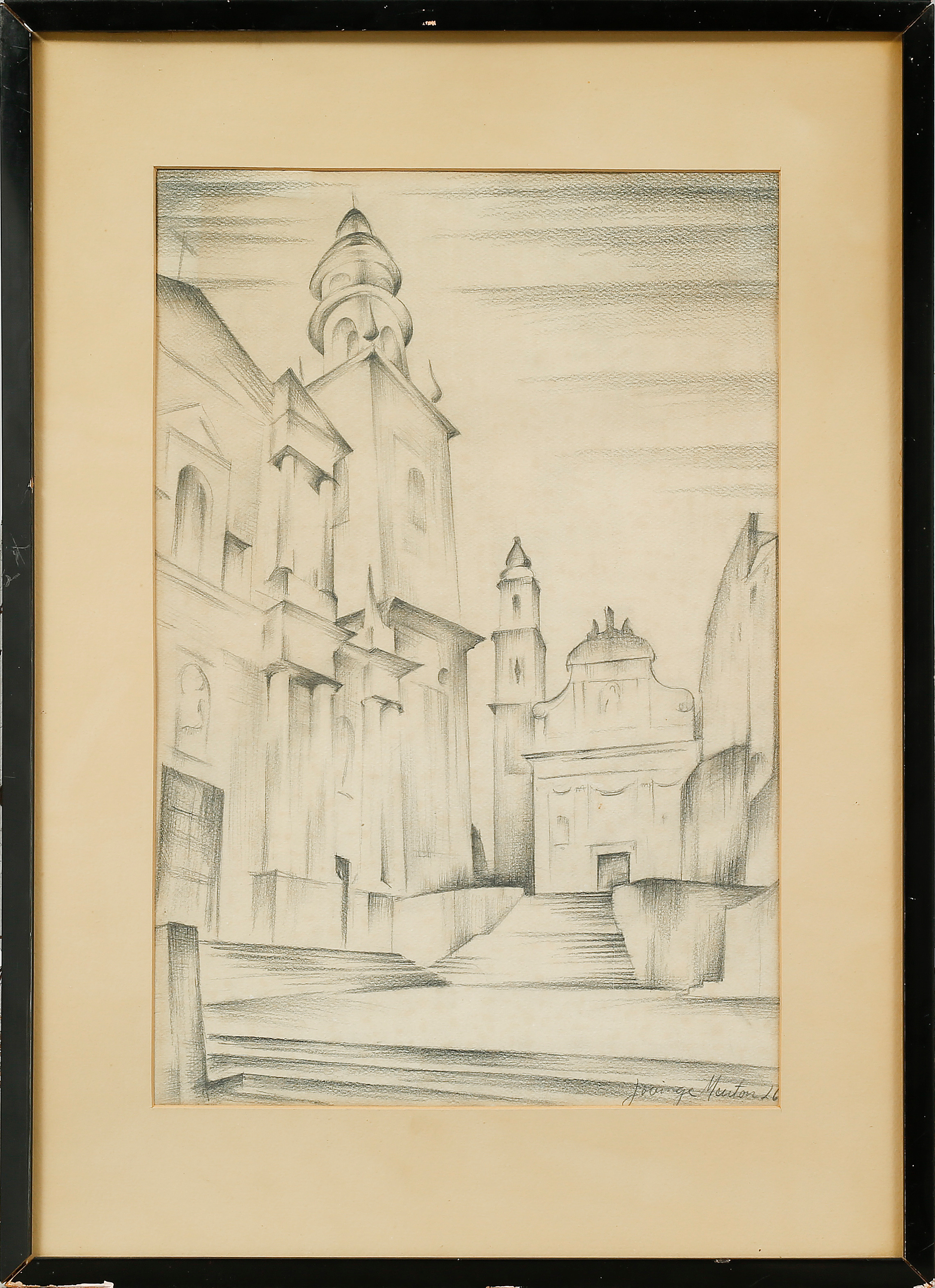 drawing, signed and dated -26. - Bukowskis