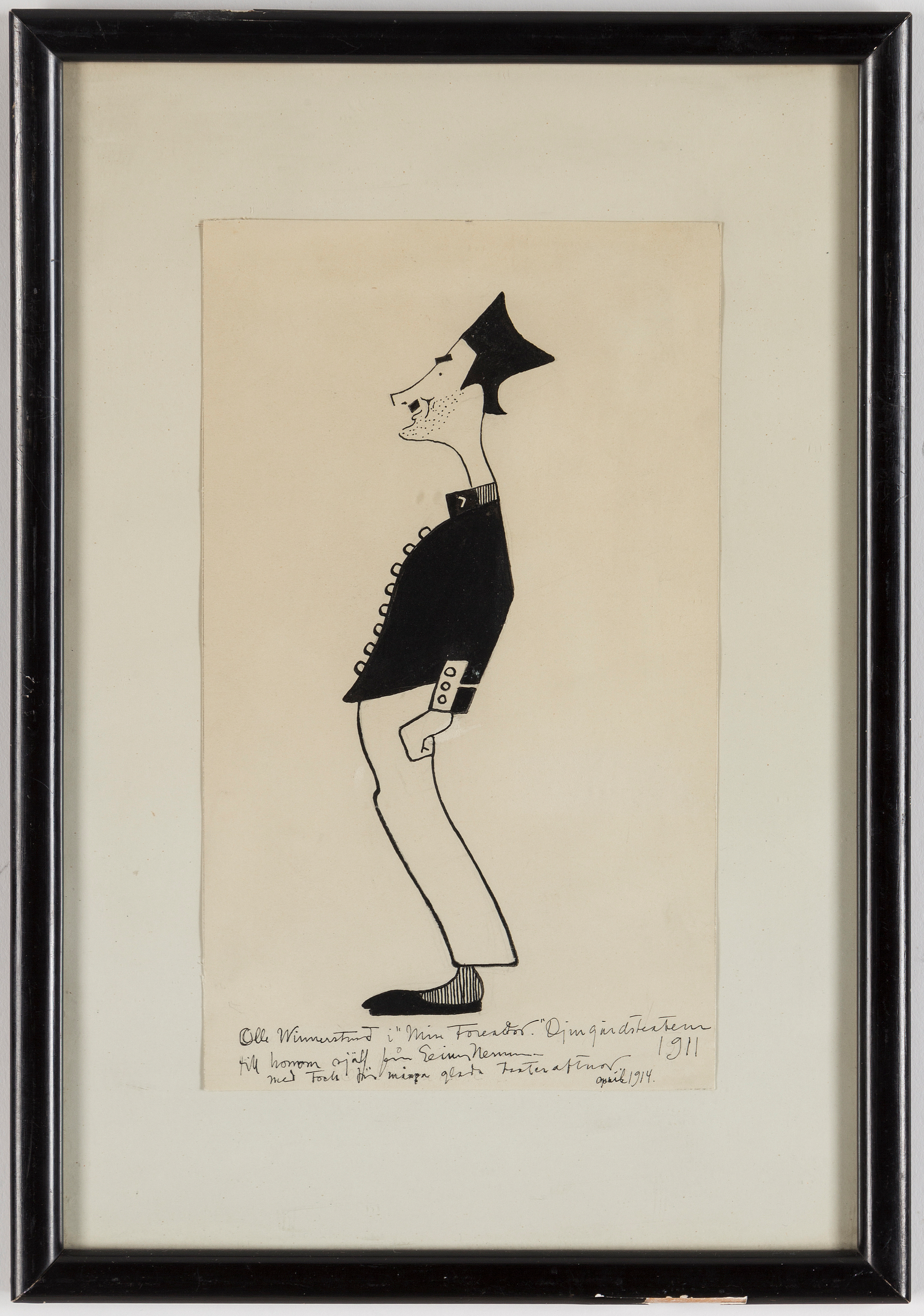 EINAR NERMAN, tusch, signerad. - Bukowskis