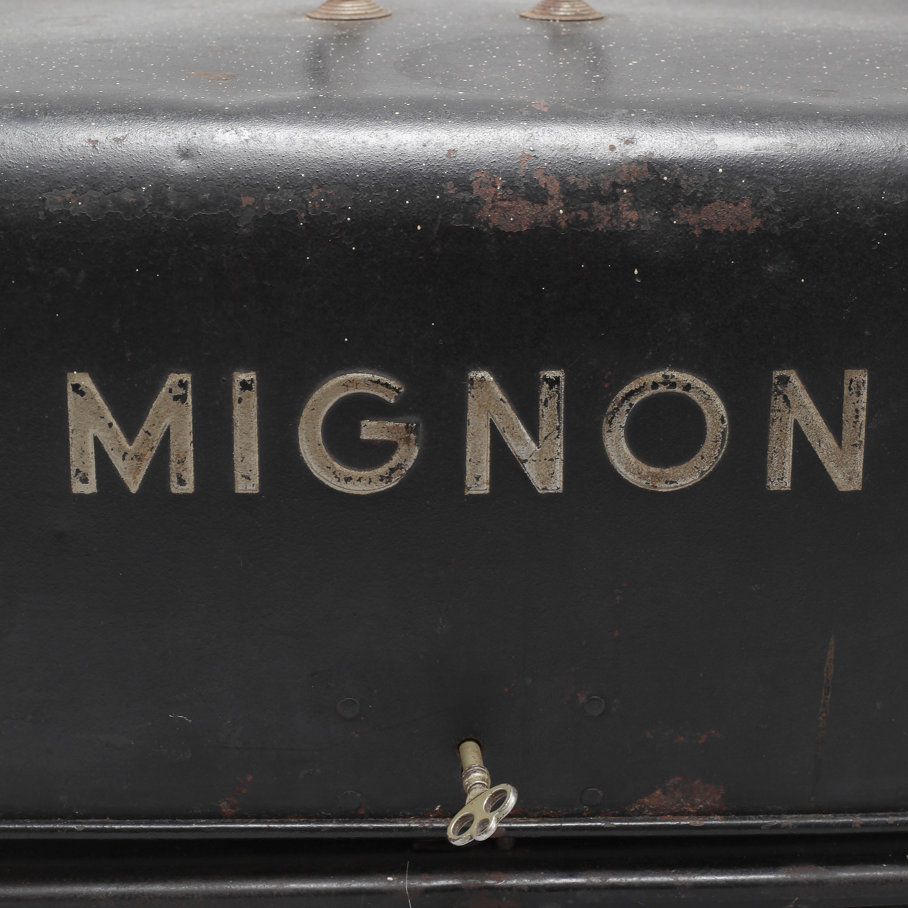 A point typewriter by MIGNON AEG, Germany, first half of the 20th ...