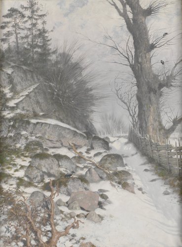 Knut Ekwall, Vinterlandskap. - Bukowskis