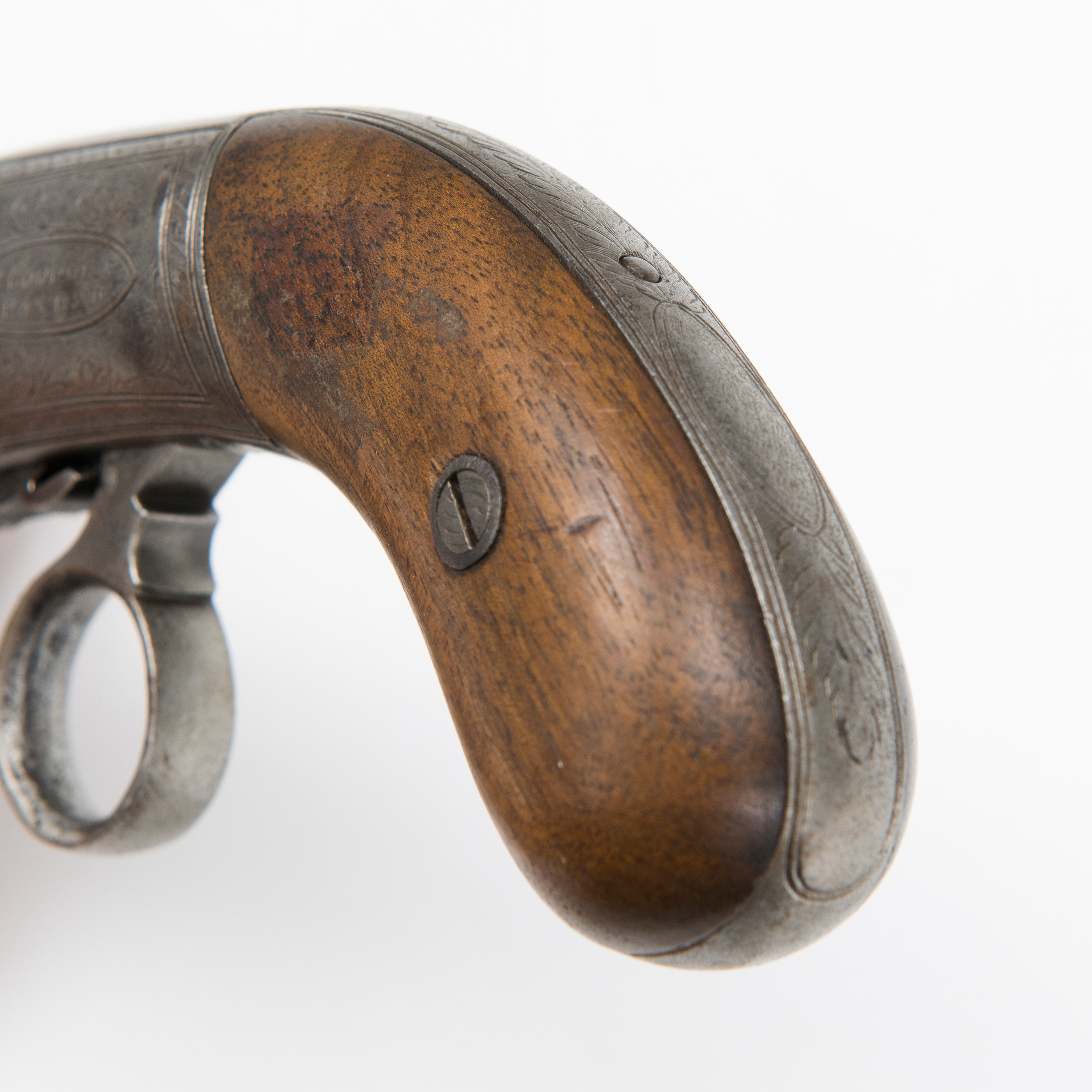 A latter half of 19th Century J.R. Cooper Patent Six-Shot Percussion ...