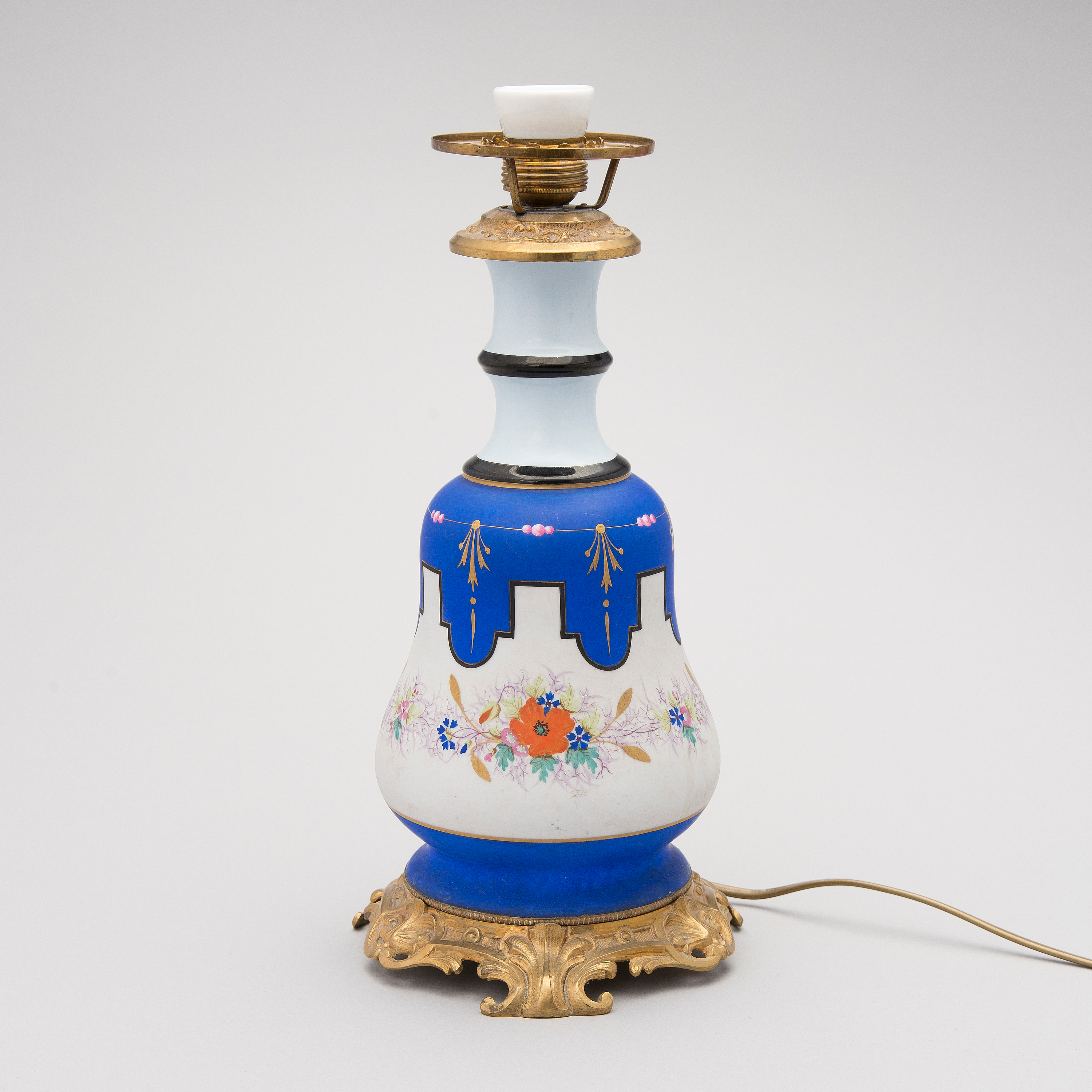 A Russian table lamp from around the 1860s/70s. - Bukowskis