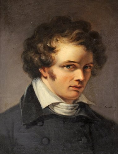 Johan Gustaf Sandberg, "Skulptören Bengt Erland Fogelberg" (1782-1854 ...
