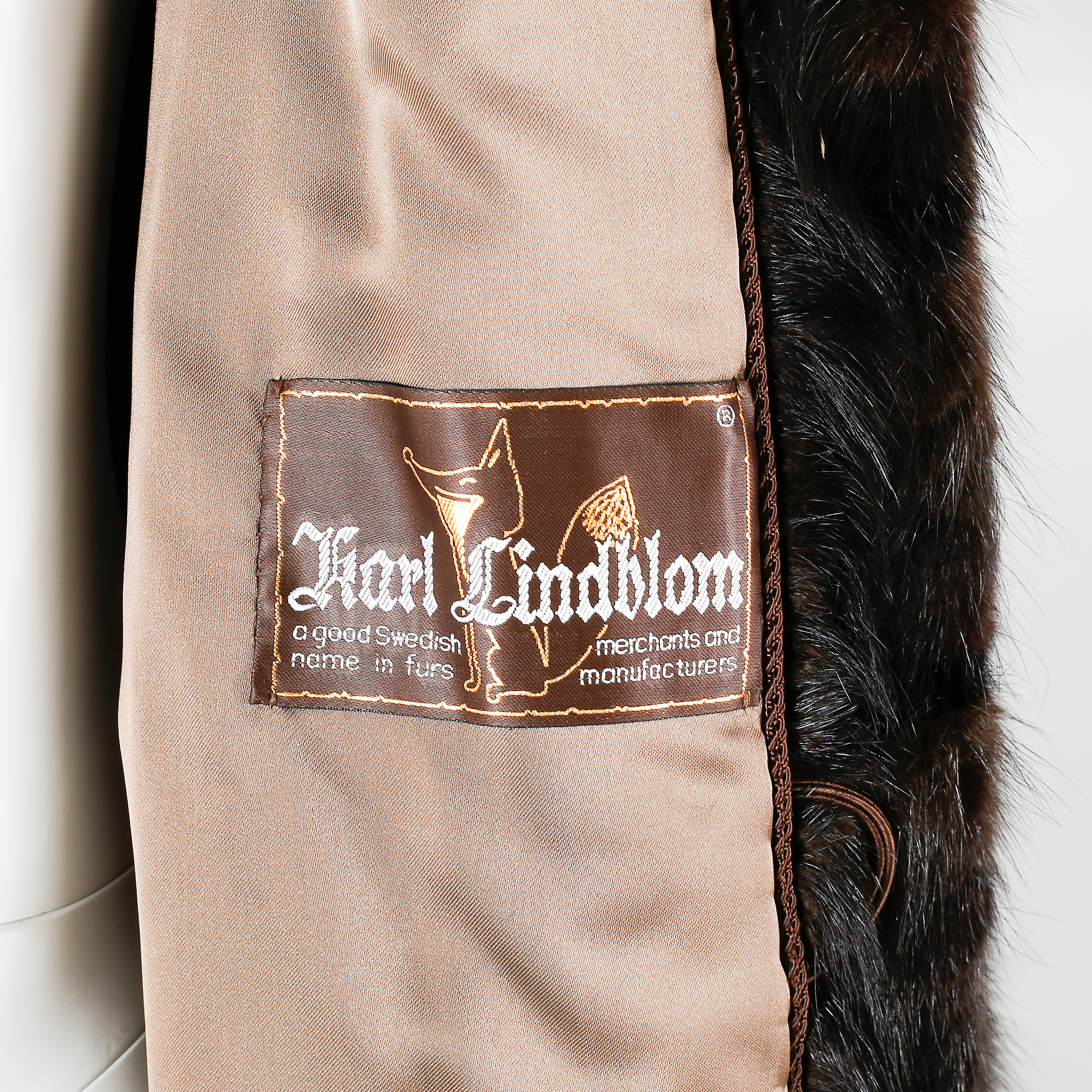 PÄLS, mink, Karl Lindblom. - Bukowskis