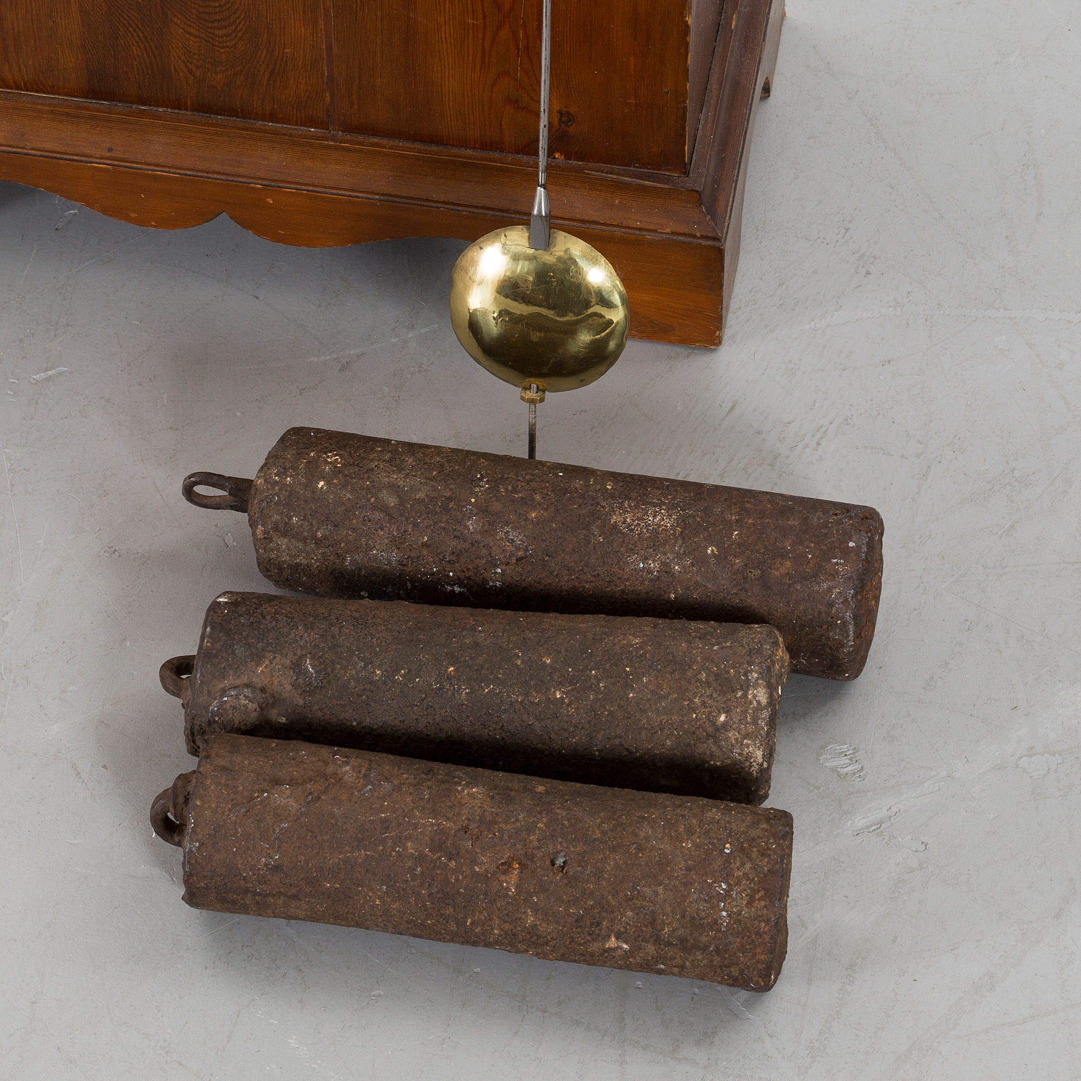 GOLVUR, urverk märkt Olof Nohrin, Falun 1737, - Bukowskis